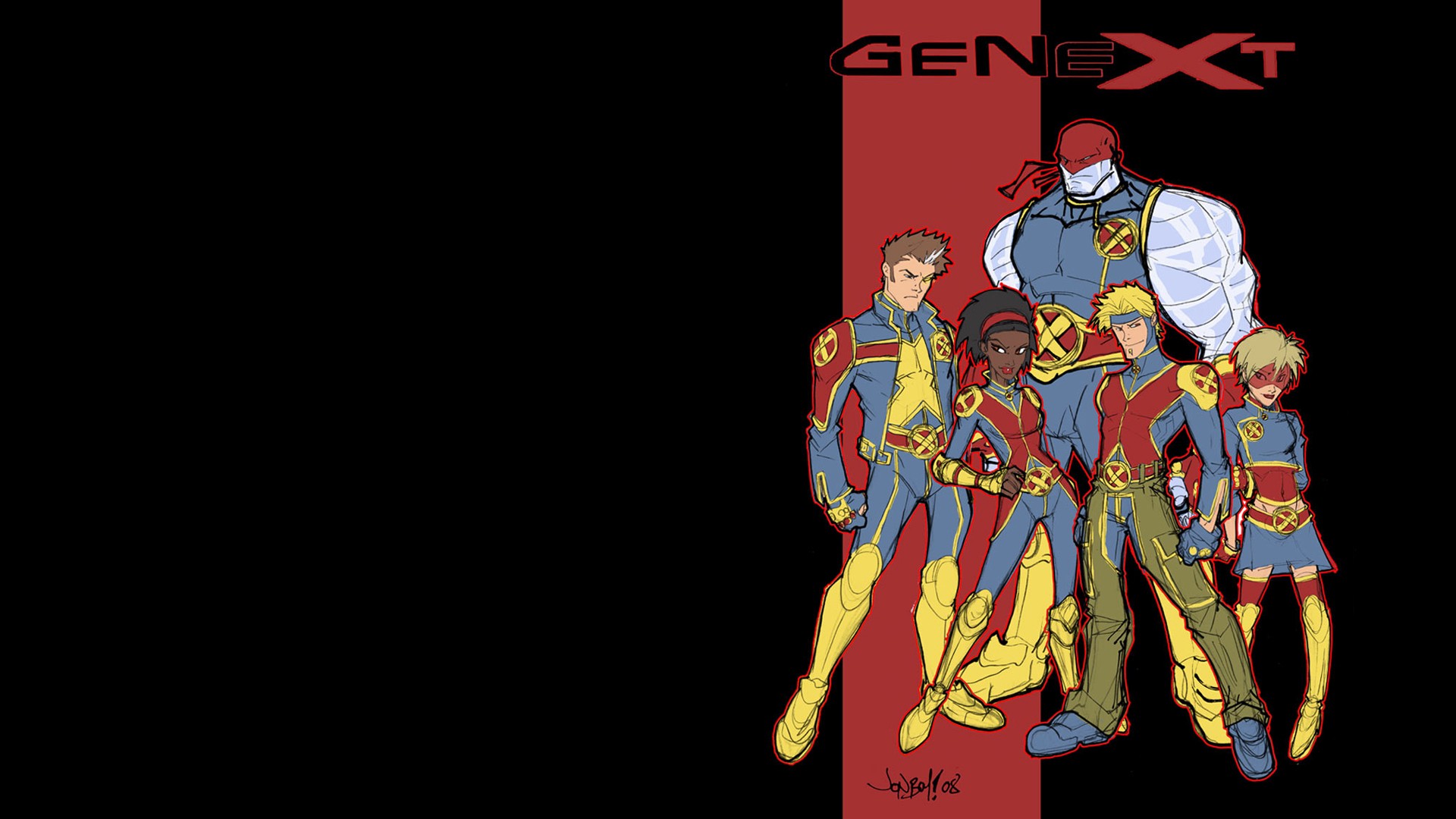 Download Comic Genext HD Wallpaper