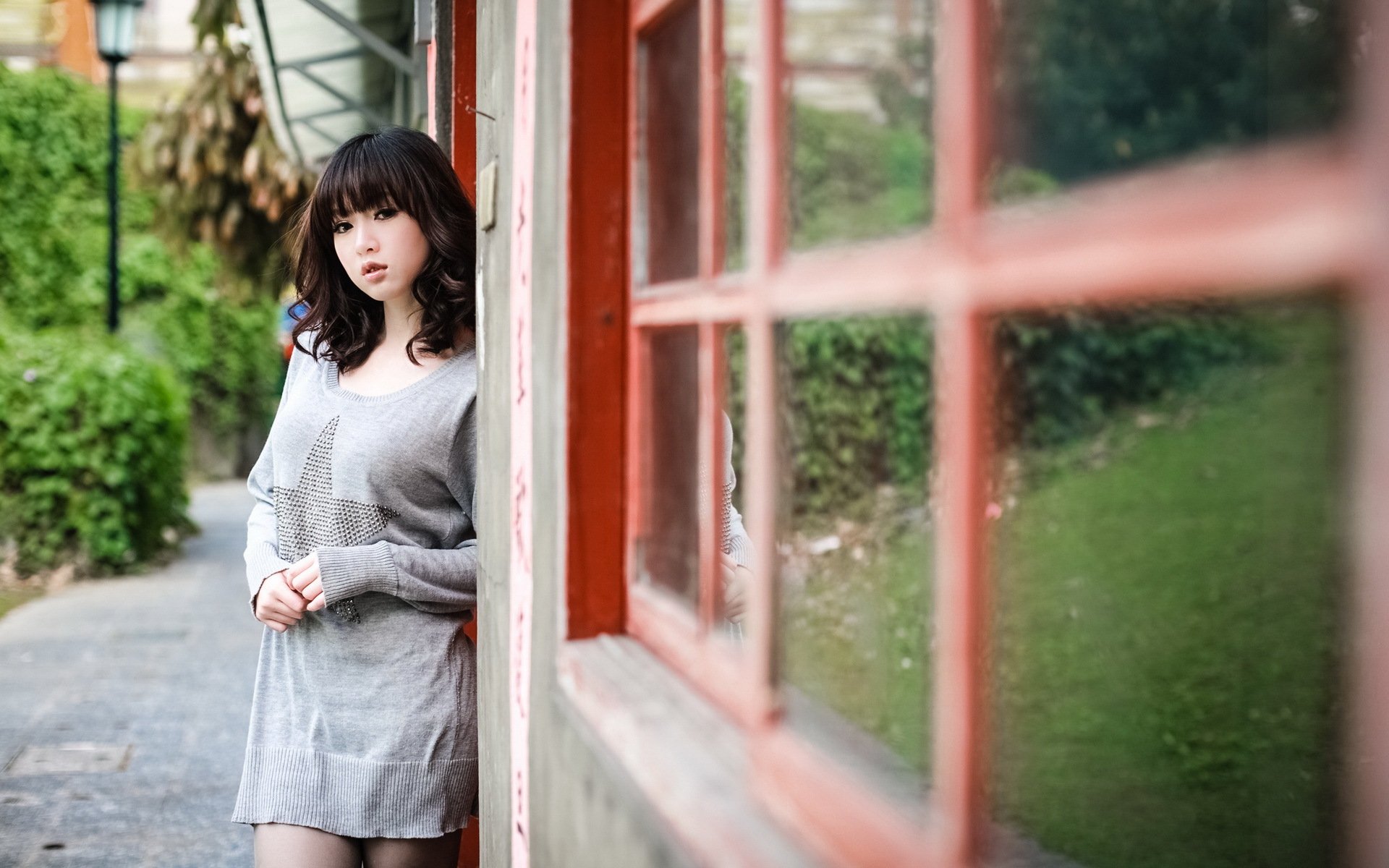 Stunning Asian Woman HD Wallpaper