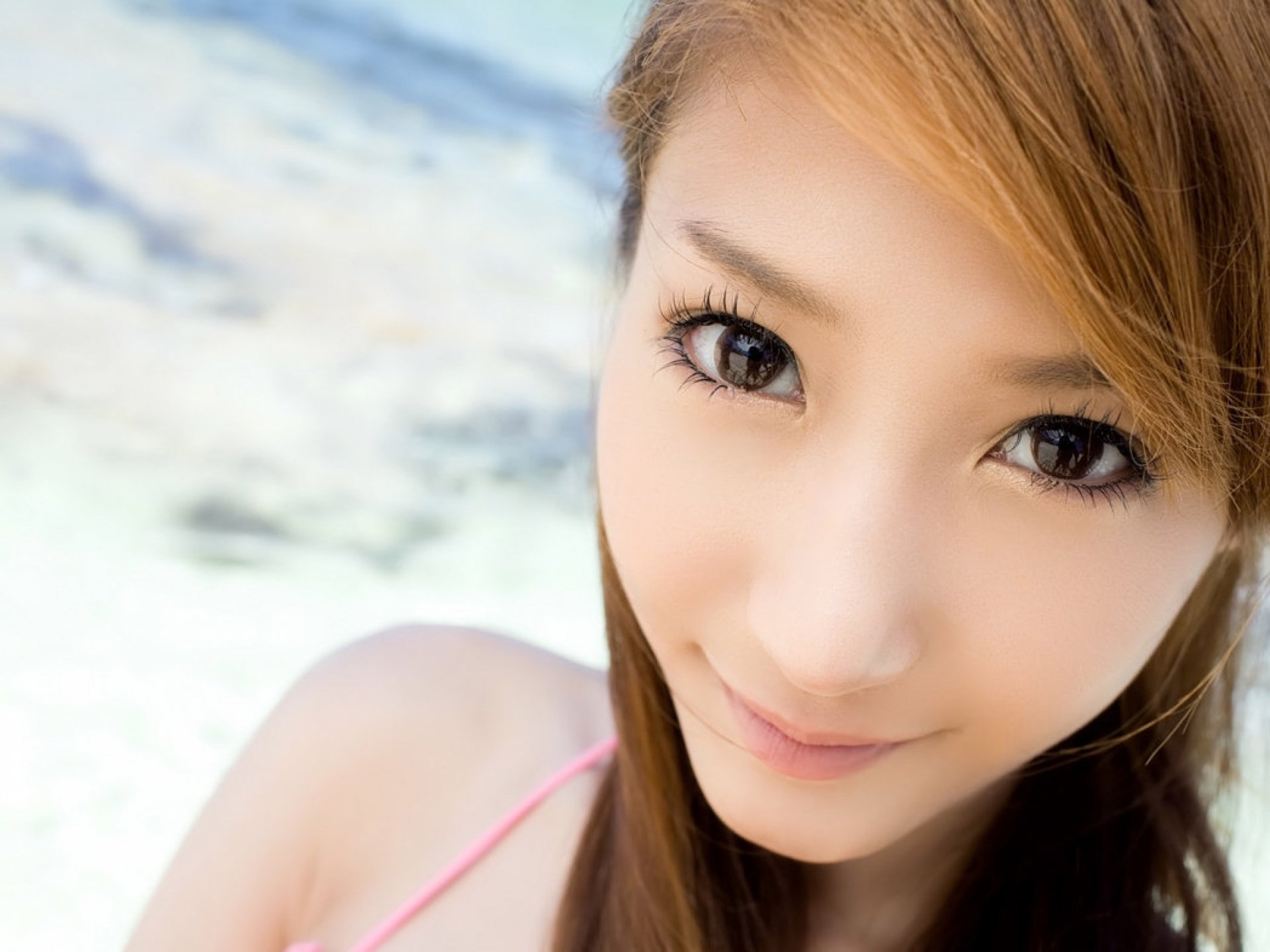 Stunning Asian Woman HD Wallpaper