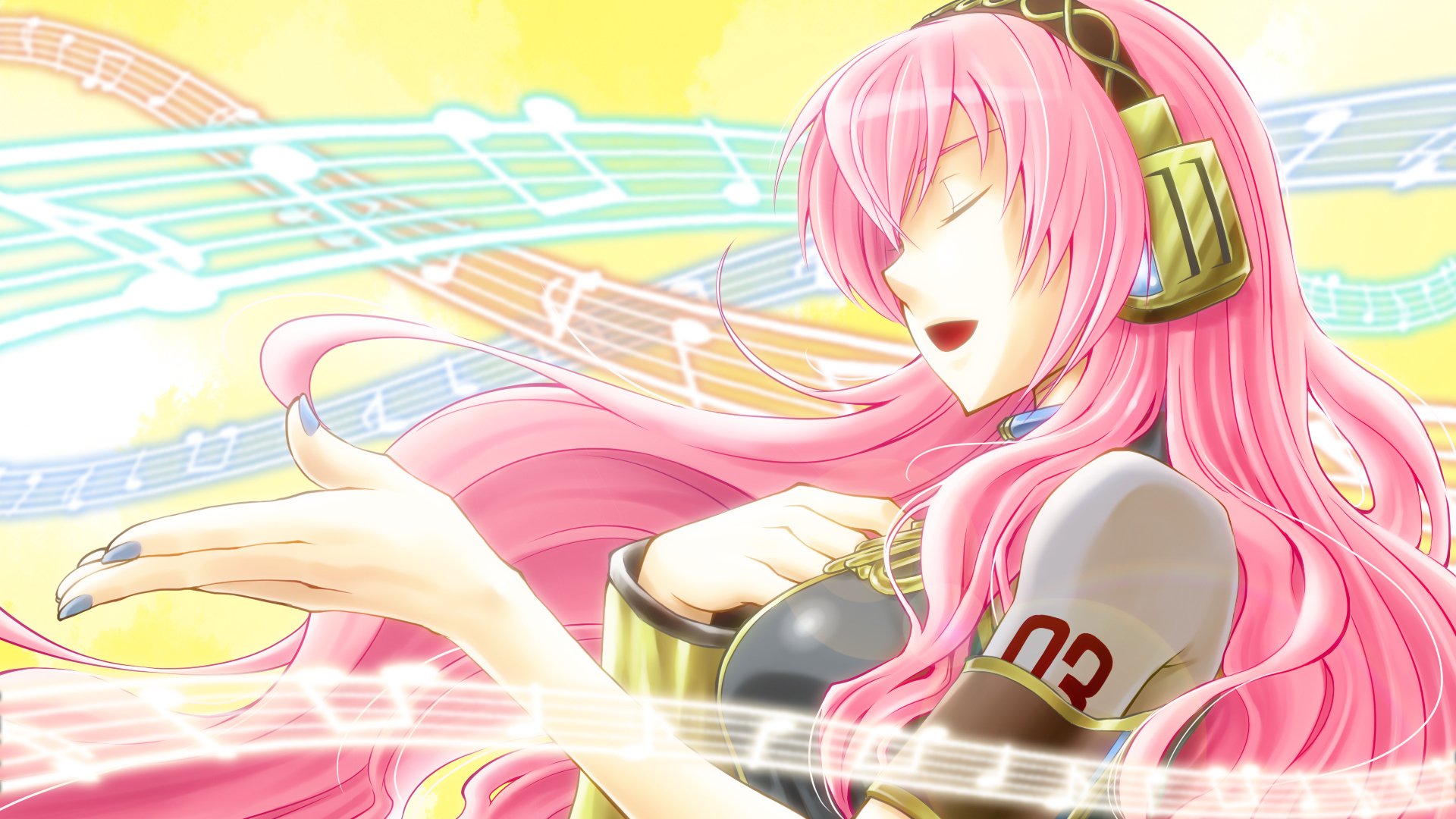 Download Luka Megurine Anime Vocaloid HD Wallpaper