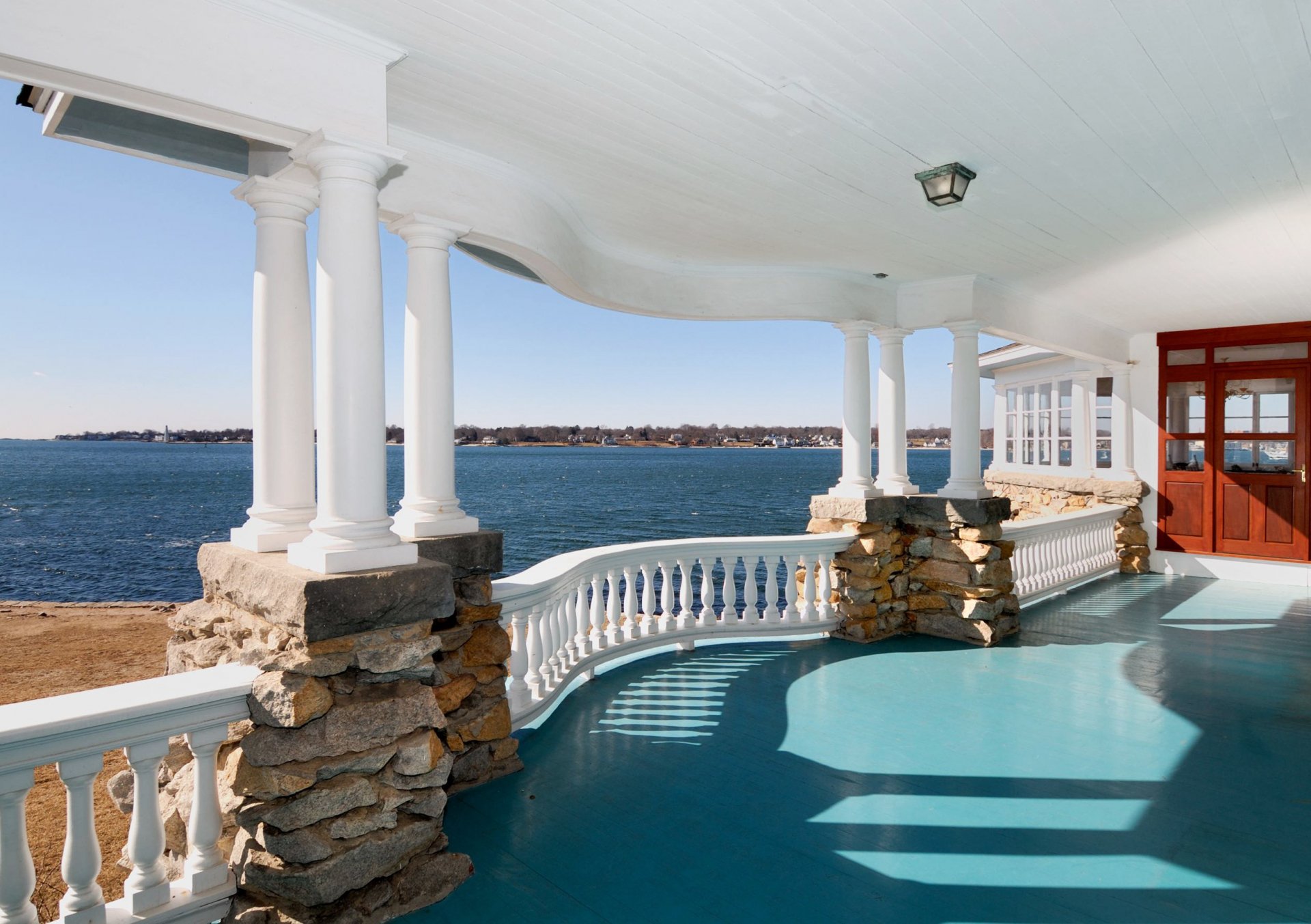 Serene Coastal Room: Elegant Man-Made Haven in HD by don keck