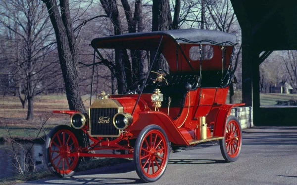 Ford Model T Classic: HD Vintage Vehicle Wallpaper