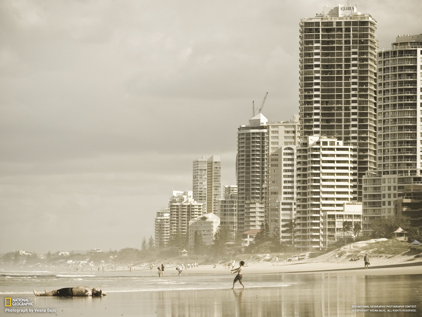 Download Man Made City Wallpaper