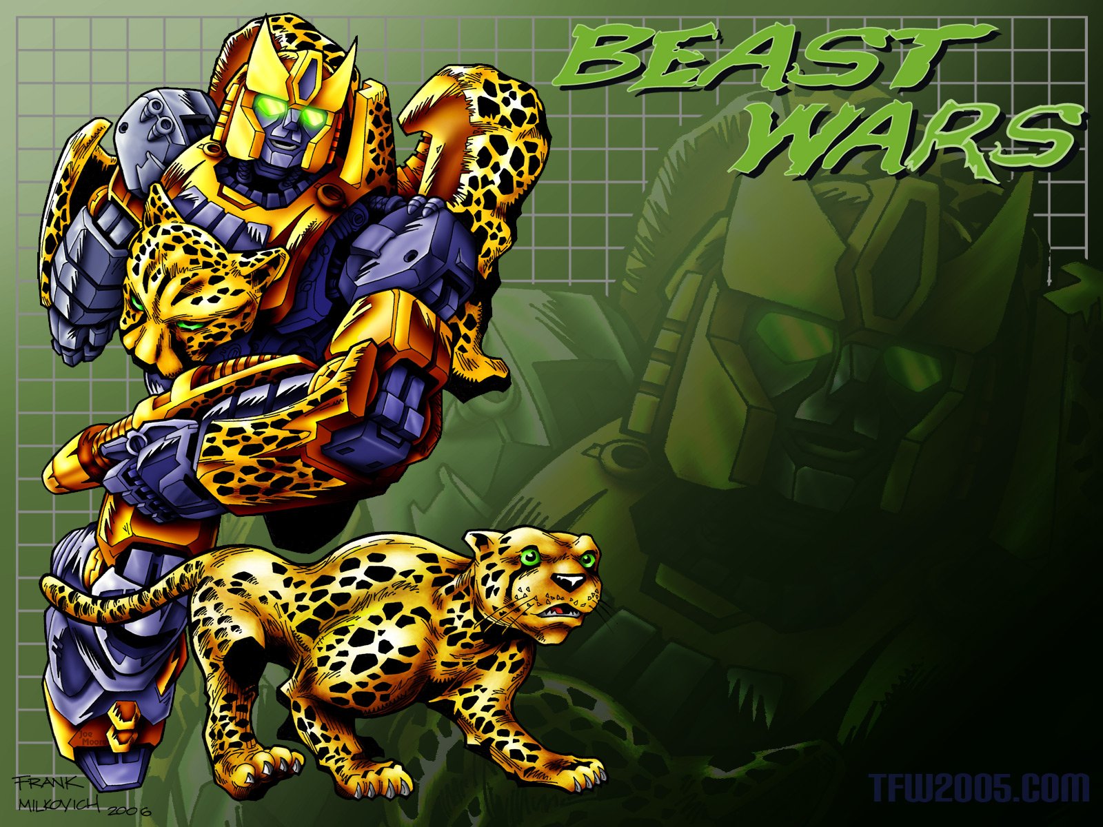 Beast Wars: Transformers HD Wallpaper – Epic TV Show Action