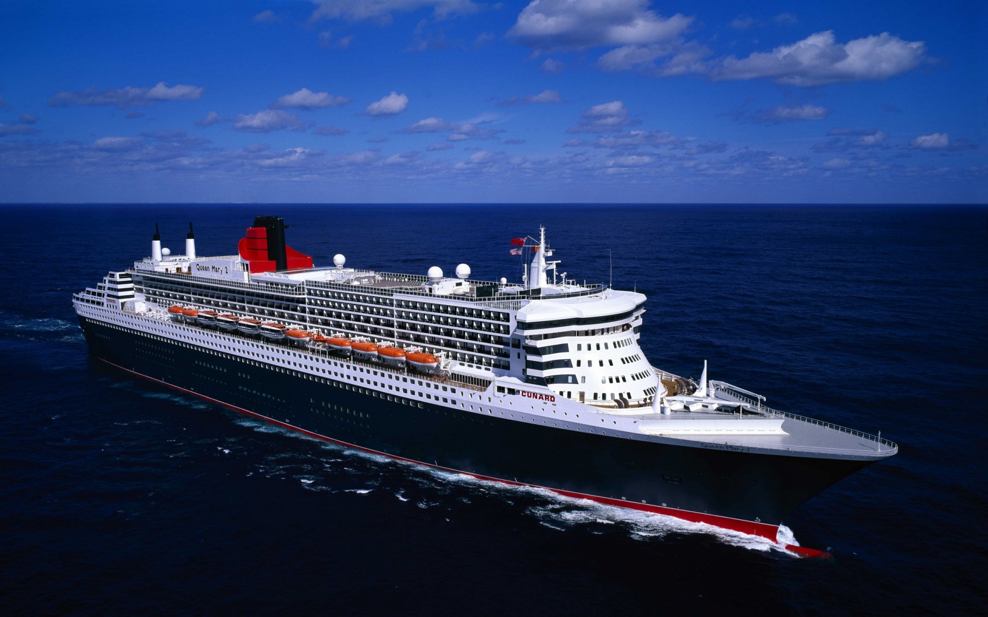 Download Vehicle RMS Queen Mary 2 HD Wallpaper