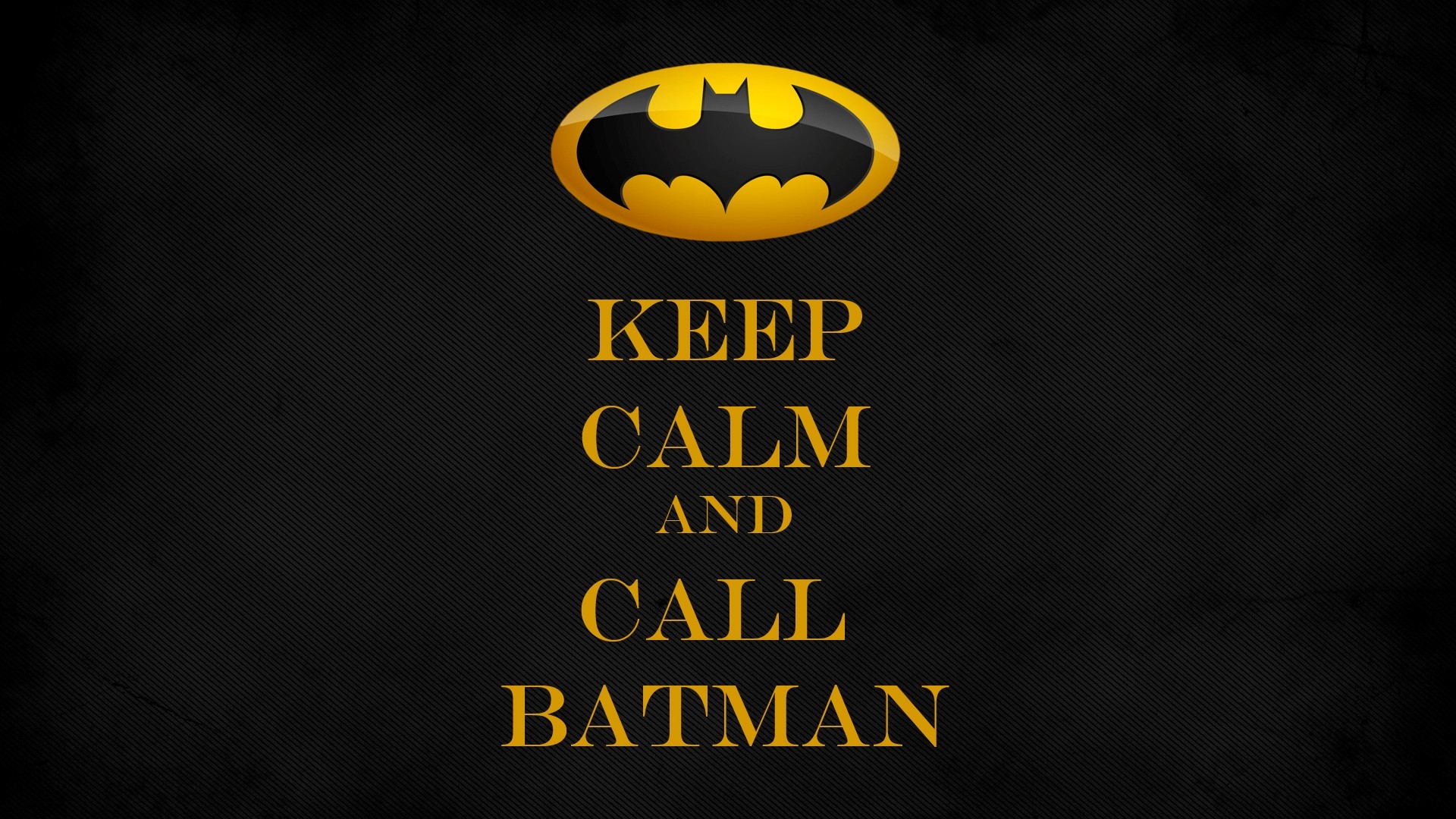 Keep Calm and Call Batman – HD Comic Wall Art