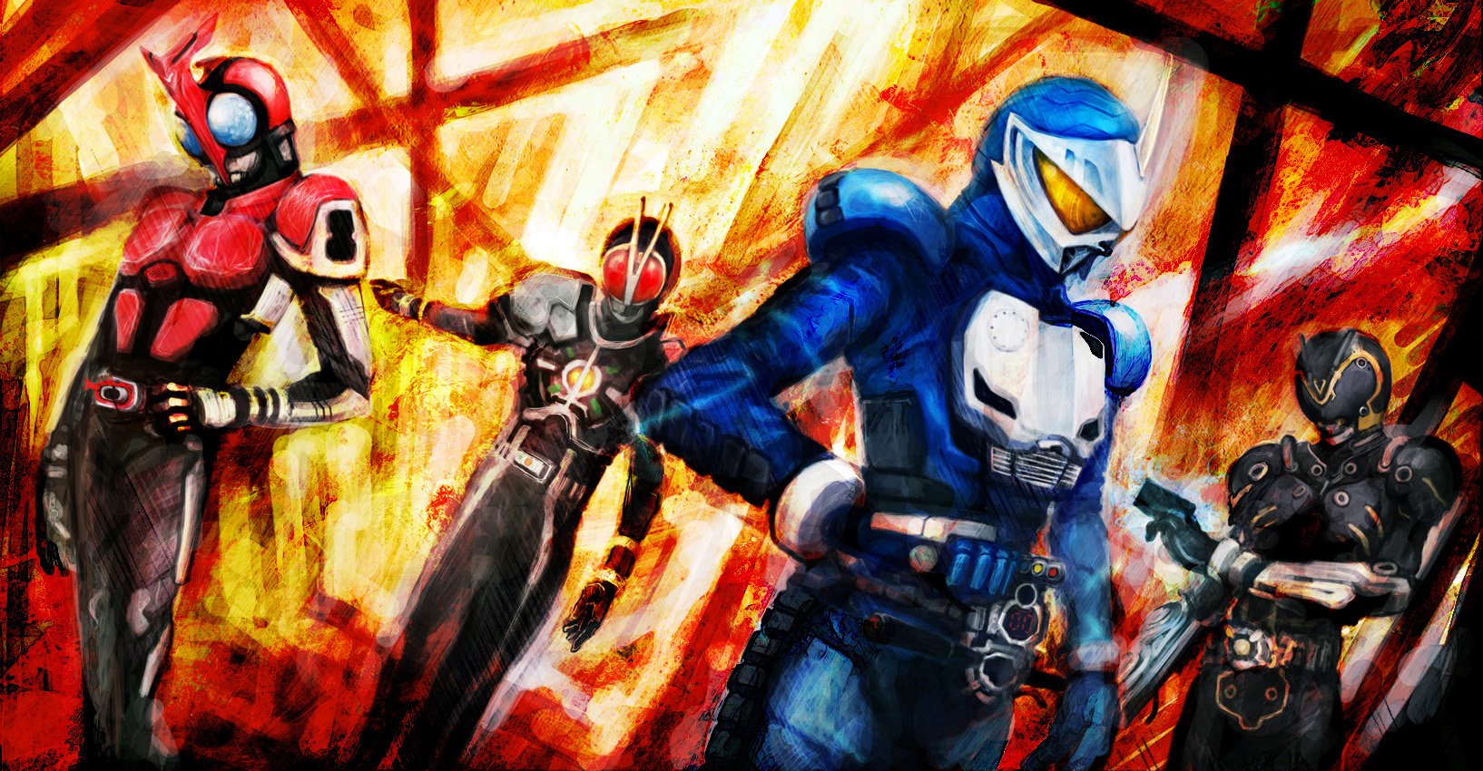 Download TV Show Kamen Rider Wallpaper