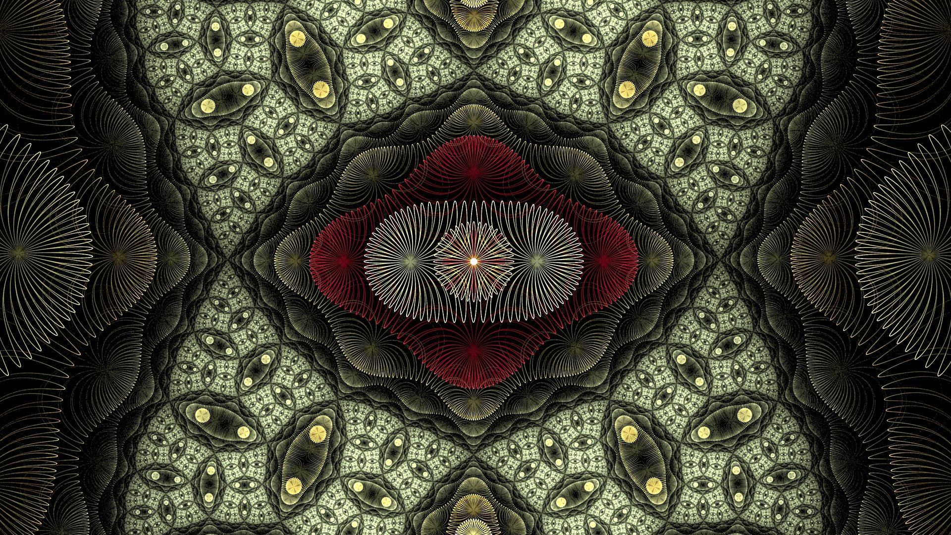 Psychedelic Fractal Colors: A Trippy HD Wallpaper Experience