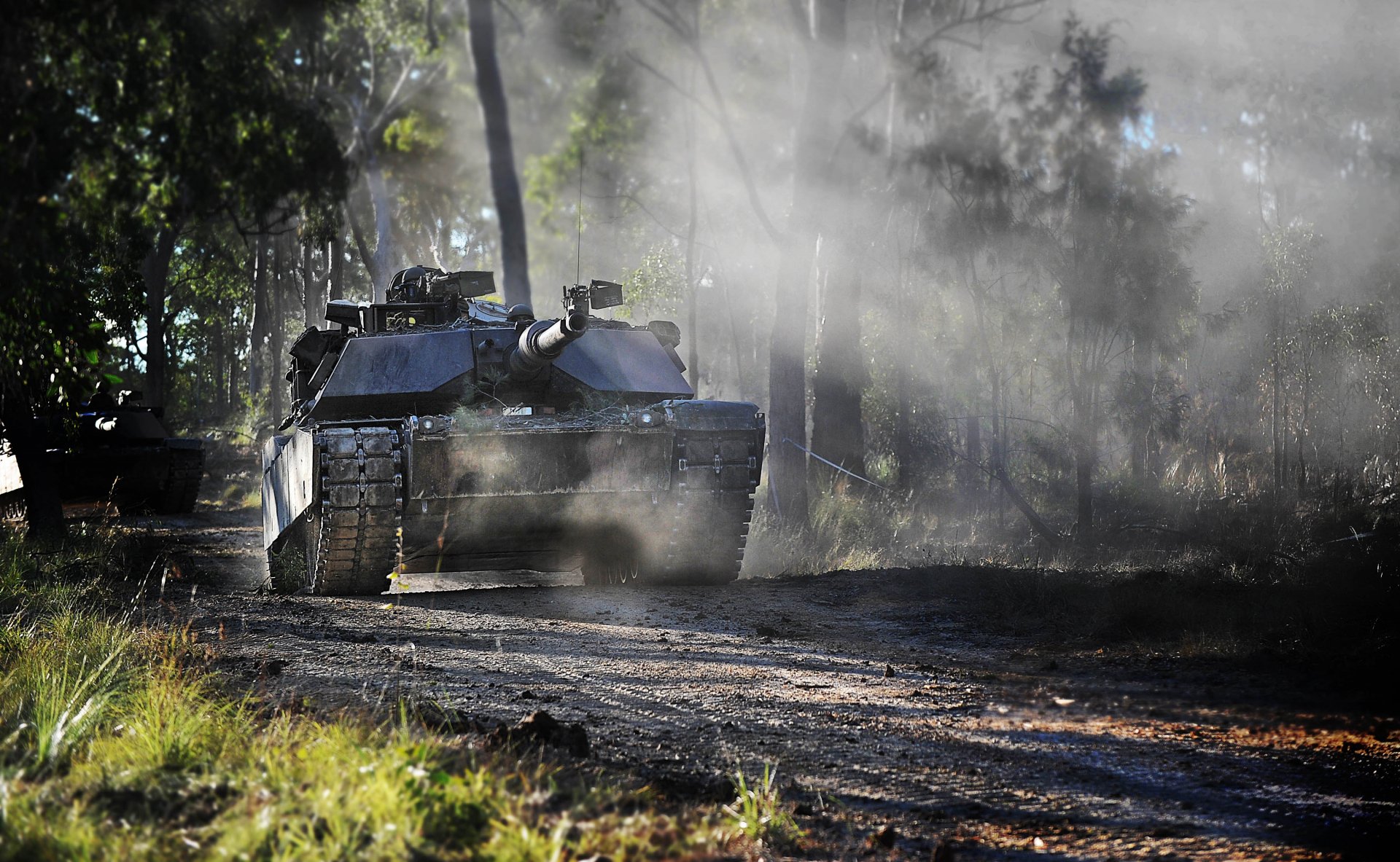 HD Military Tank in Action: Power and Precision on the Battlefield