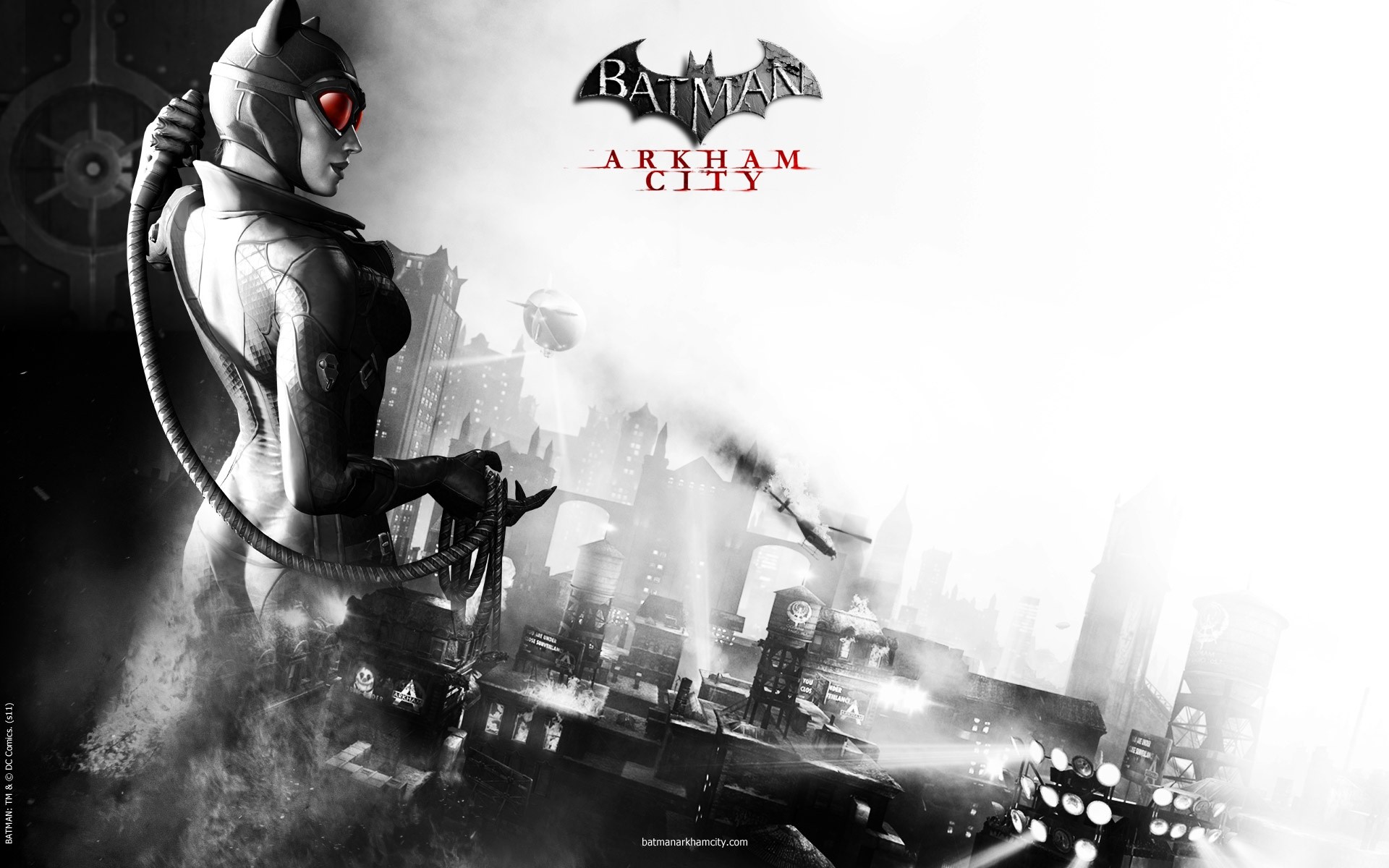 Download Catwoman Video Game Batman: Arkham City HD Wallpaper