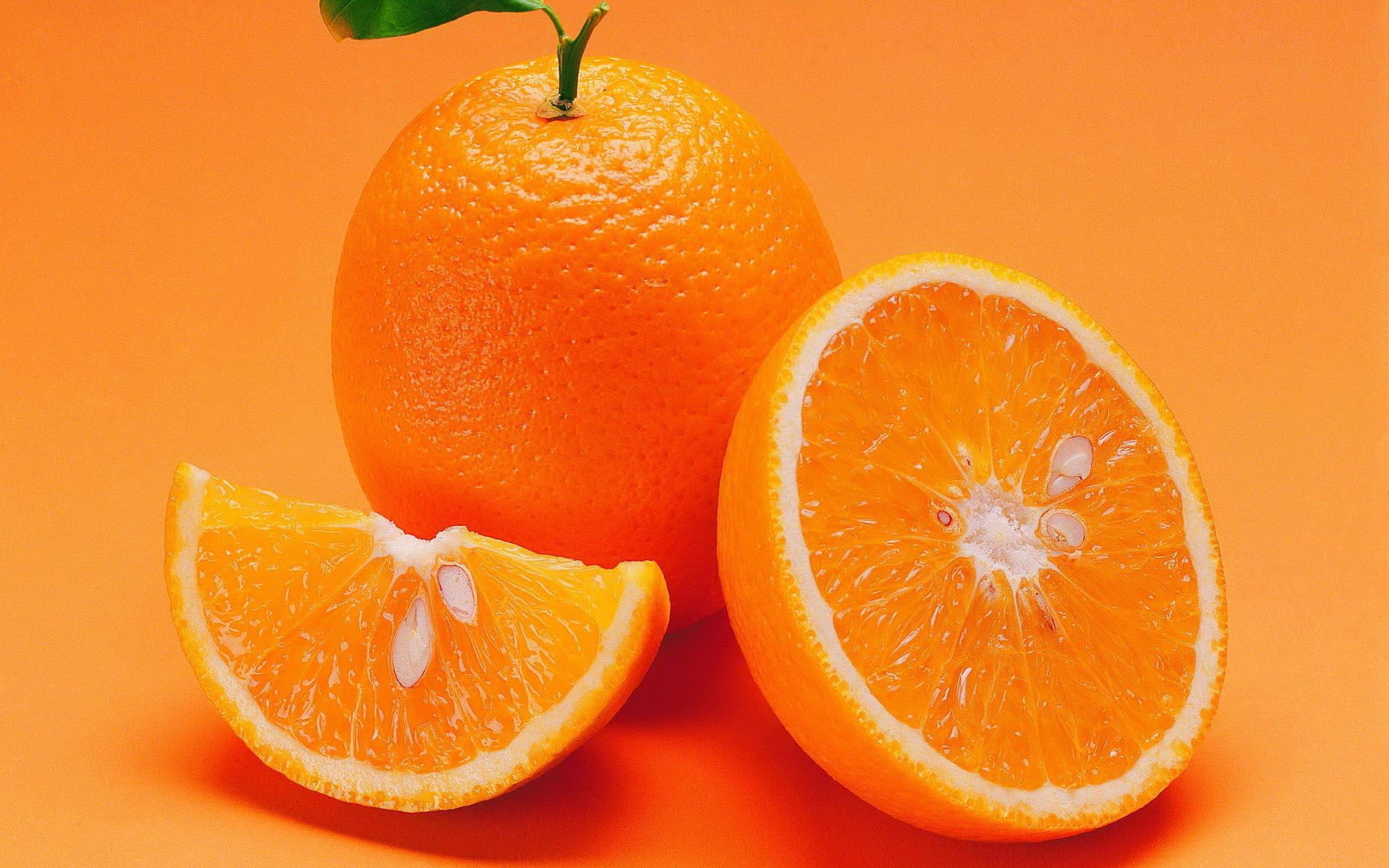 Vibrant Orange Delight HD Wallpaper