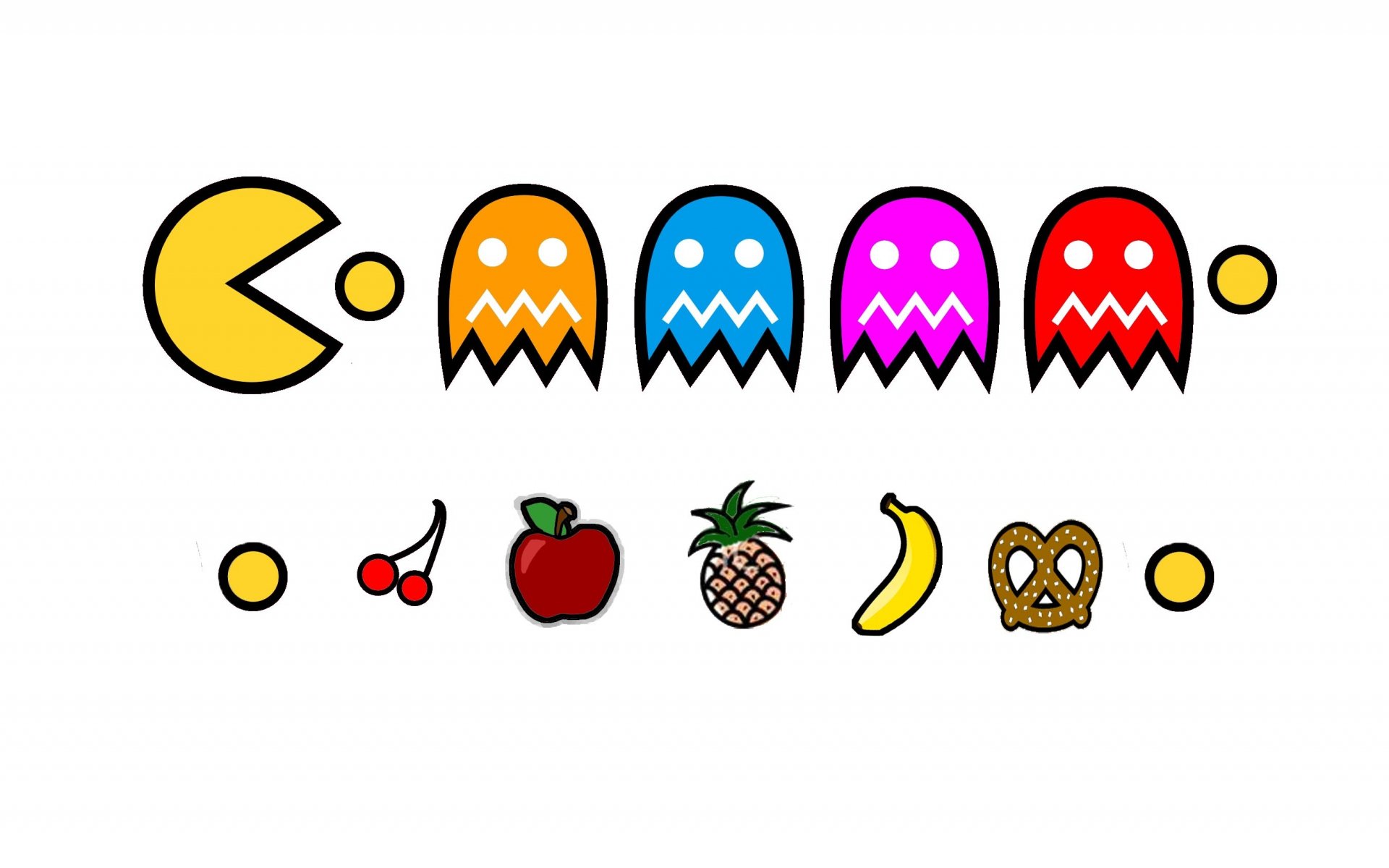 Pac-Man Fond d'écran HD | Arrière-Plan | 2700x1687 | ID:416821 ...