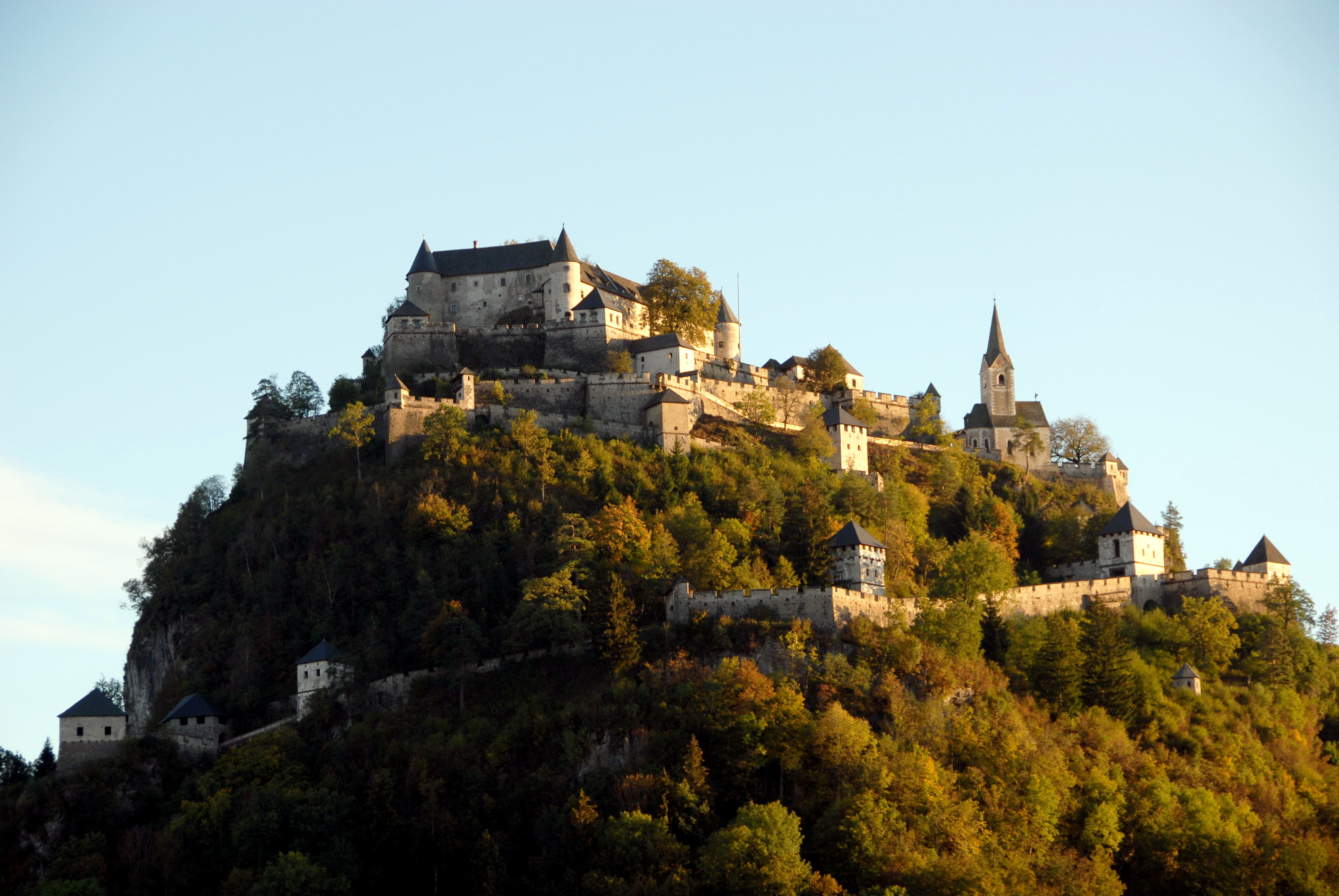 Man Made Hochosterwitz Castle HD Wallpaper