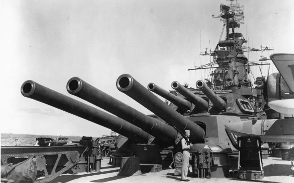 Download USS Kansas (BB-21) Battleship Military United States Navy 4k ...