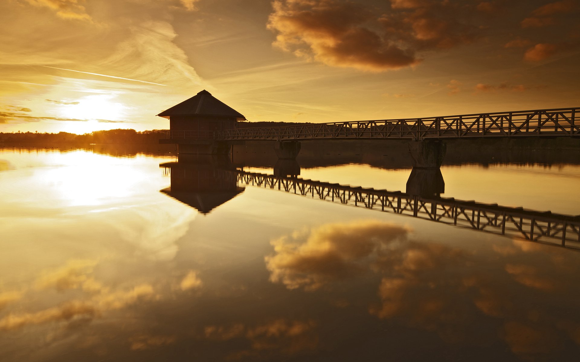 Download Sunset Photography Reflection HD Wallpaper