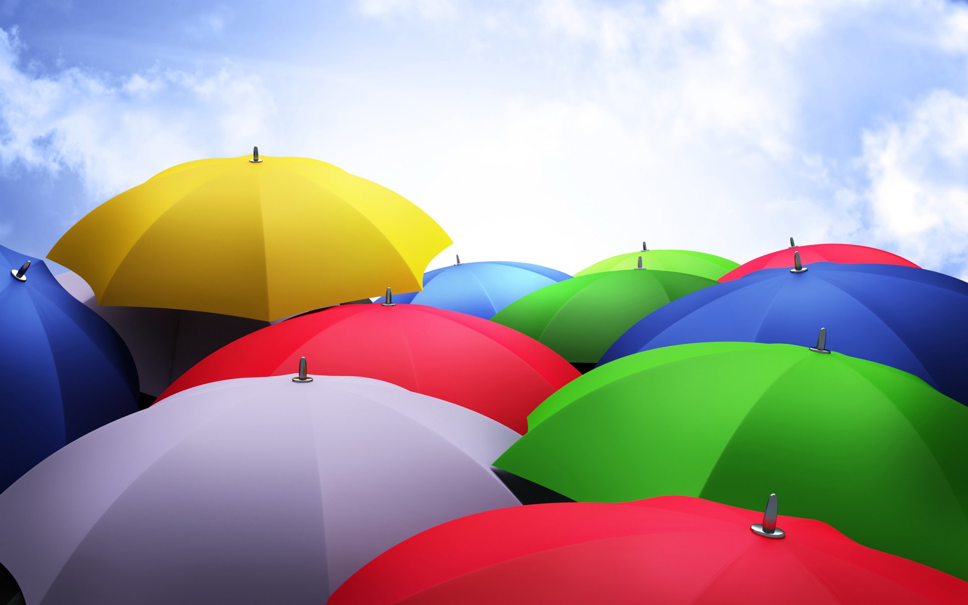 Vibrant Umbrellas: A Stunning HD Wallpaper