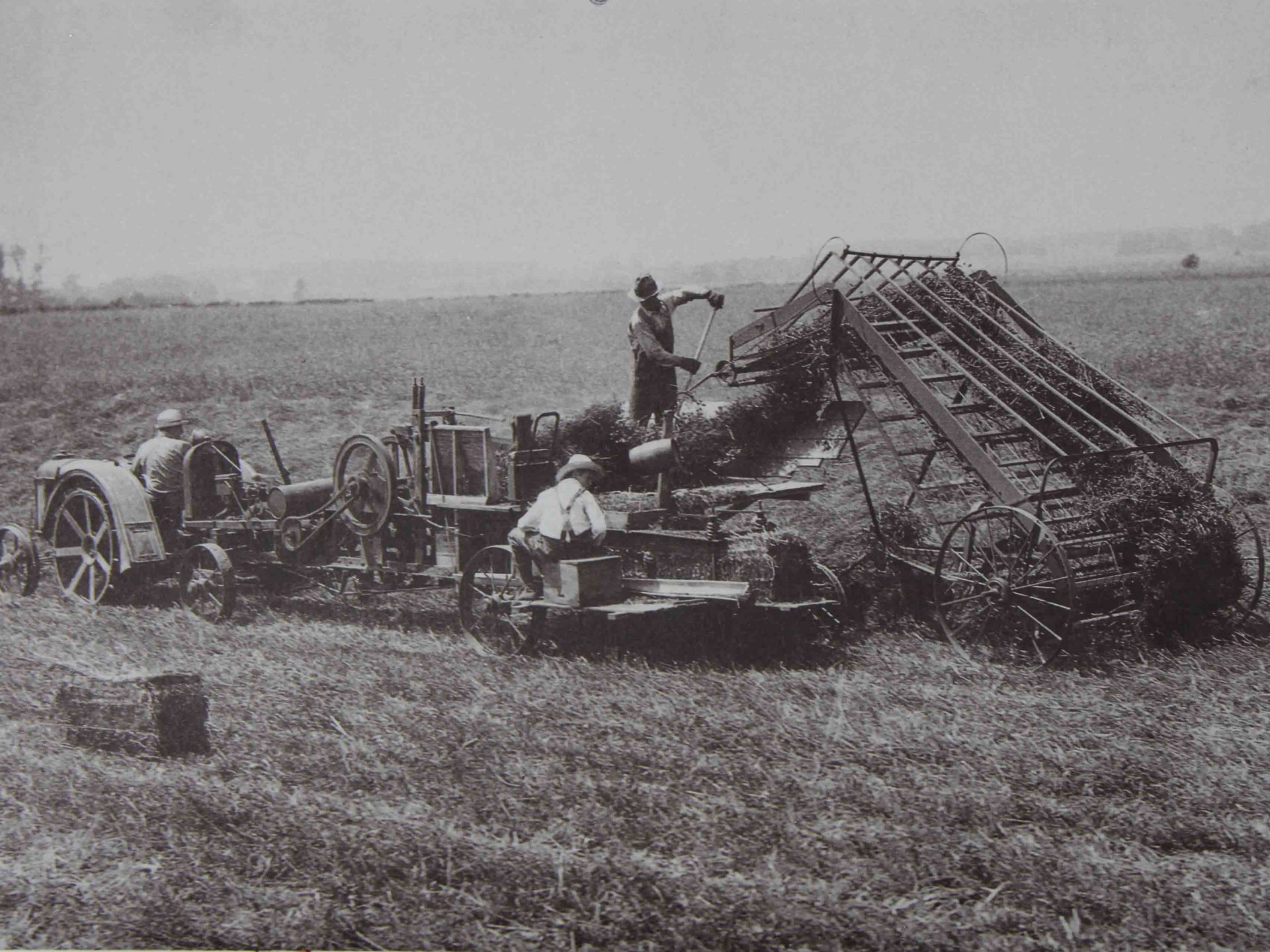 Download Man Made Hay Baler HD Wallpaper