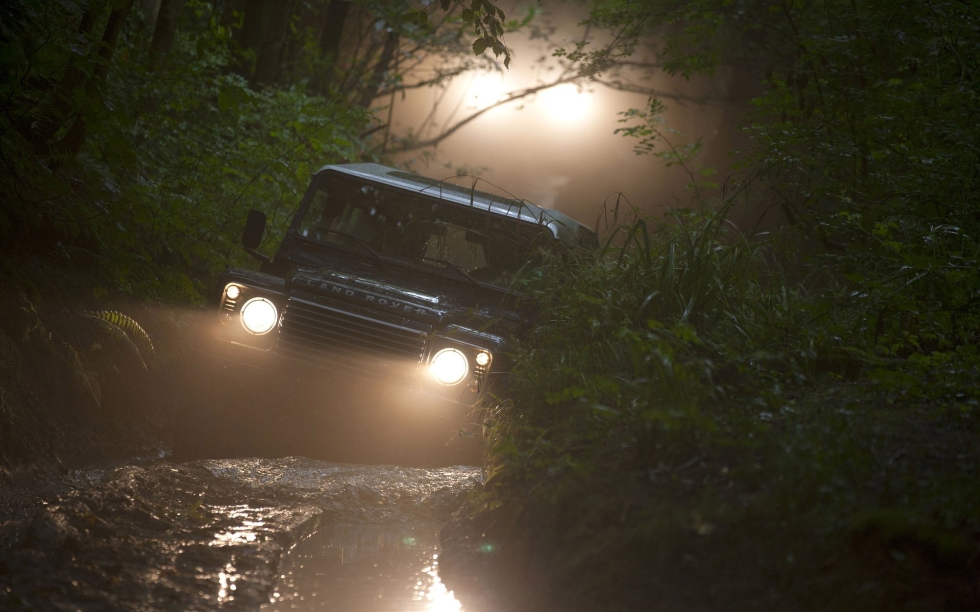 Land Rover Defender: Rugged Off-Road Adventure HD Wallpaper
