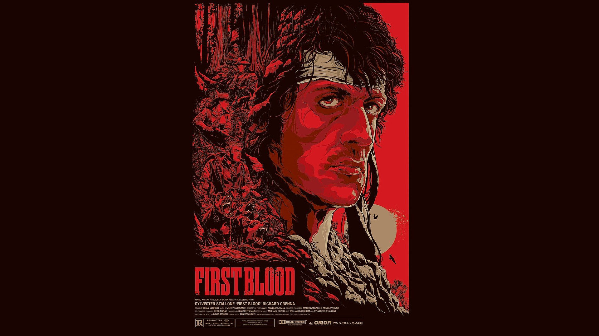 Download Movie First Blood HD Wallpaper by Ken Taylor