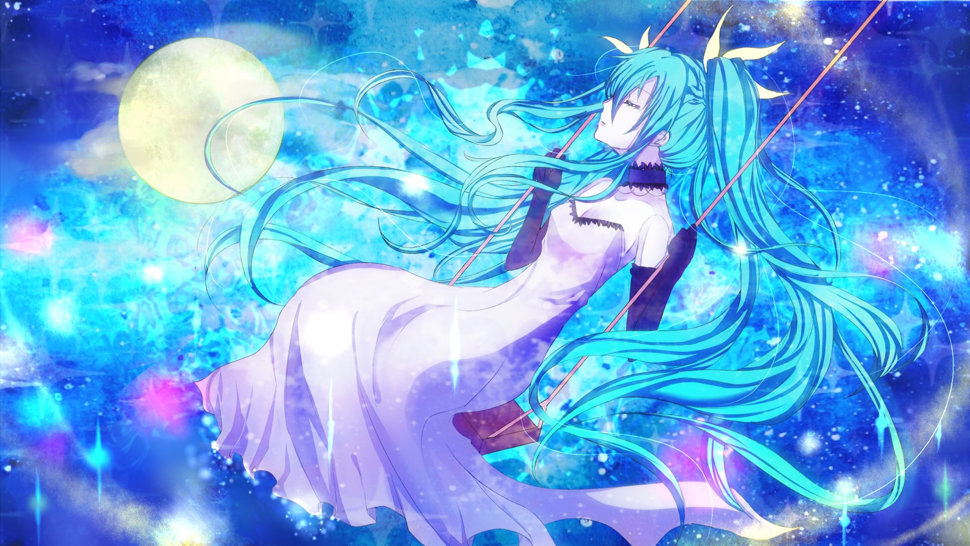 Hatsune Miku HD Wallpaper: Captivating Anime Vocaloid Art