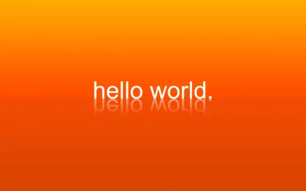 Hello World - Desktop Wallpapers, Phone Wallpaper, PFP, Gifs, and More!