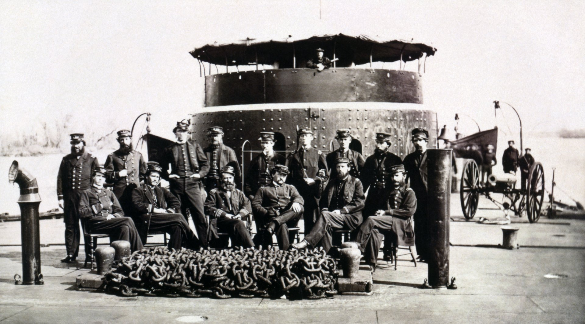 Download Military USS Monitor HD Wallpaper