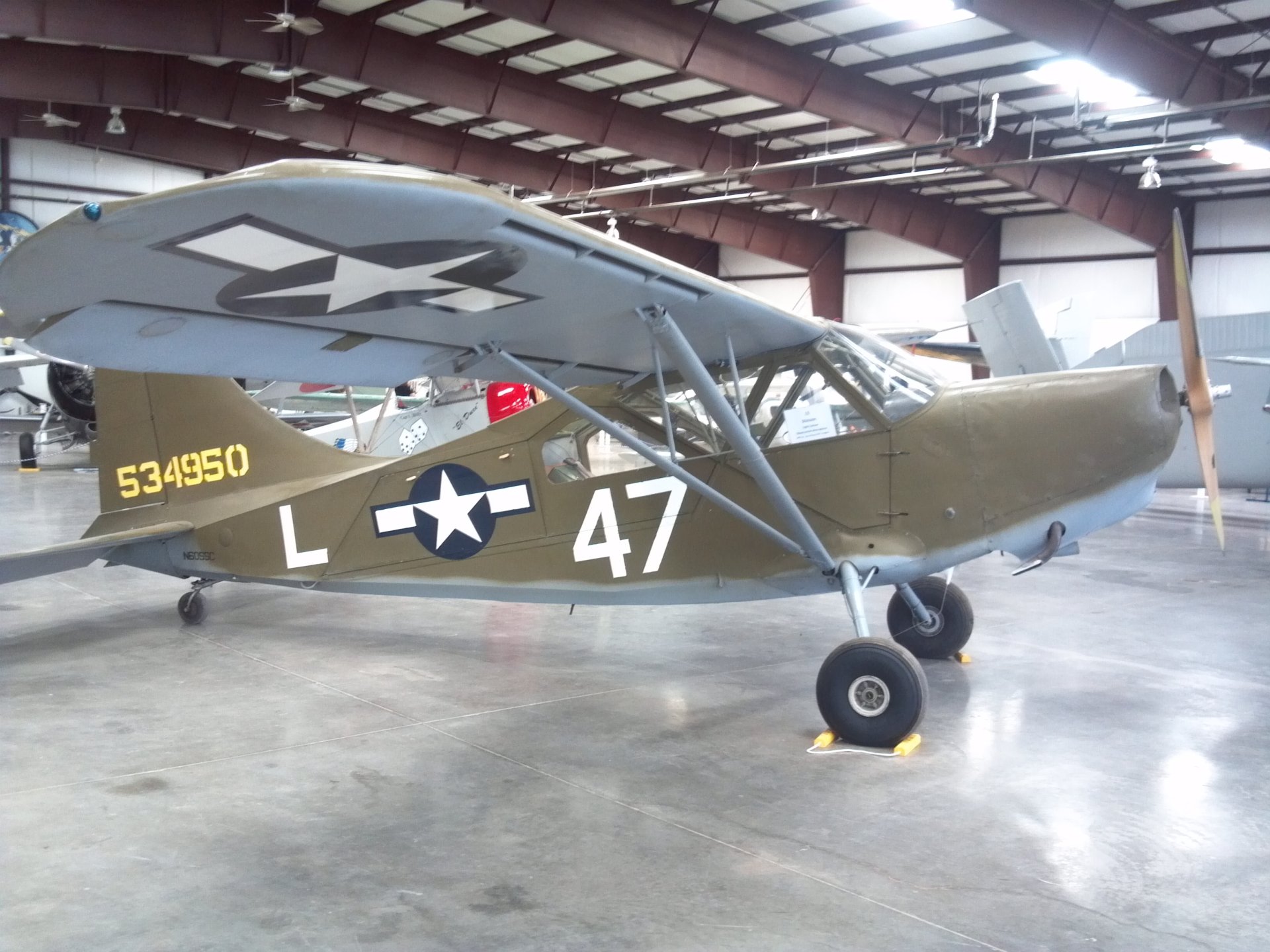 Download Stinson L-5 Sentinel Military Aircraft HD Wallpaper