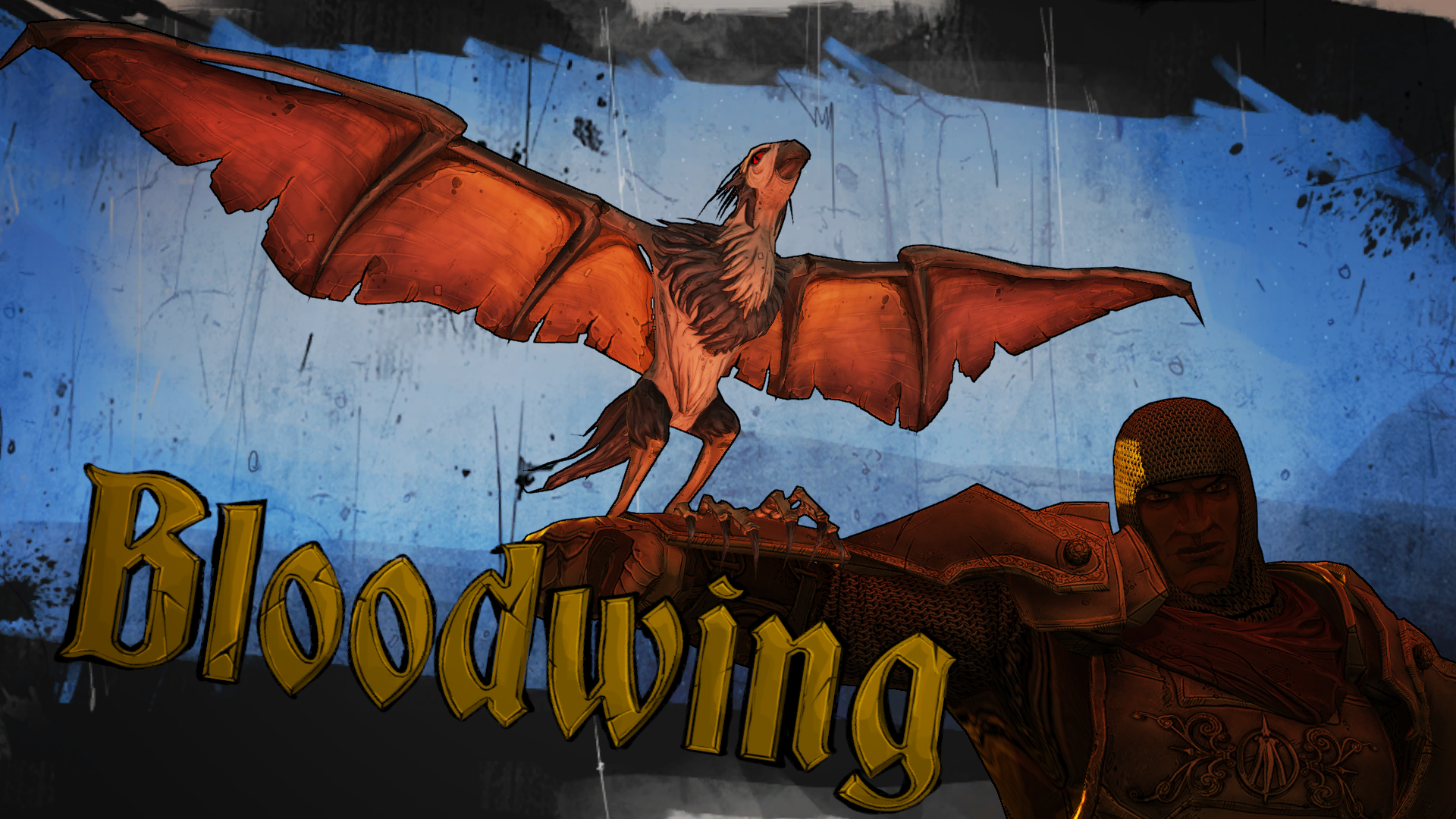 Bloodwing Soars: HD Borderlands 2 Wallpaper