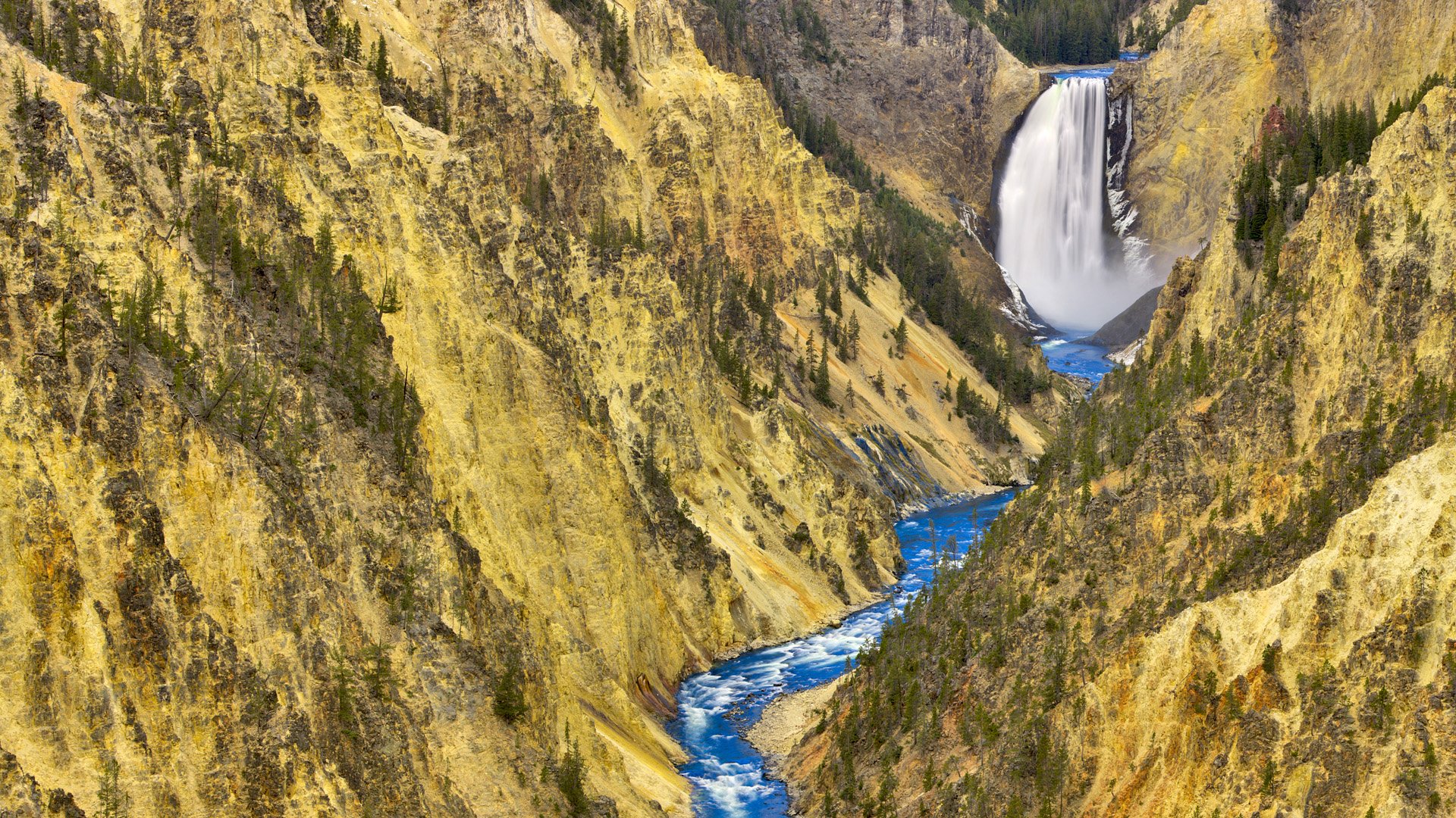 Yellowstone Falls Wallpapers