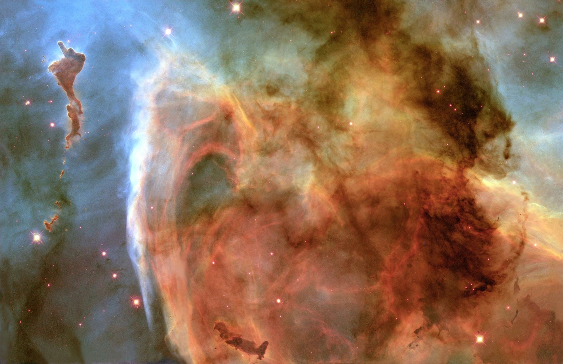 Download Sci Fi Nebula HD Wallpaper | 2292x1480 | Wallpaper Abyss