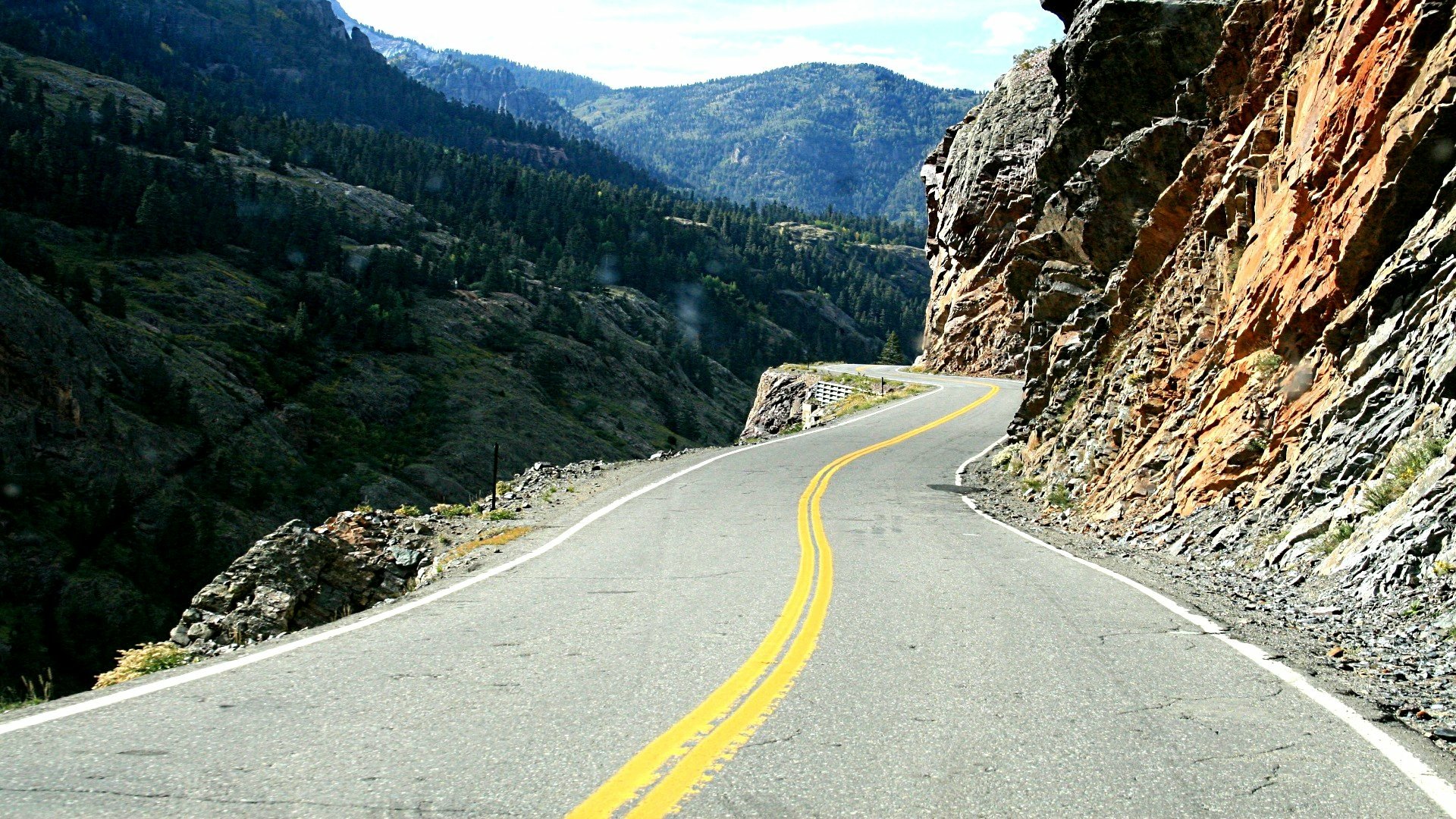 Download Man Made Road HD Wallpaper
