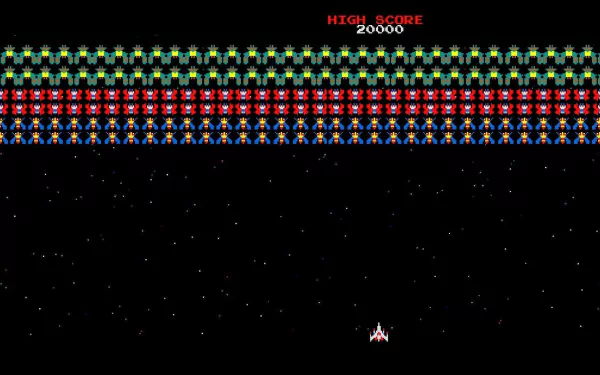 Download Video Game Galaga Wallpaper