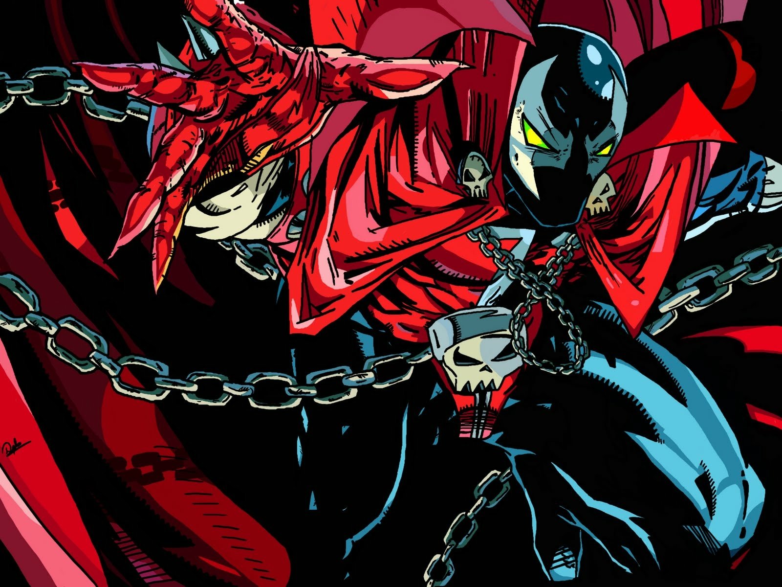Download Comic Spawn (Marvel Comics) Wallpaper