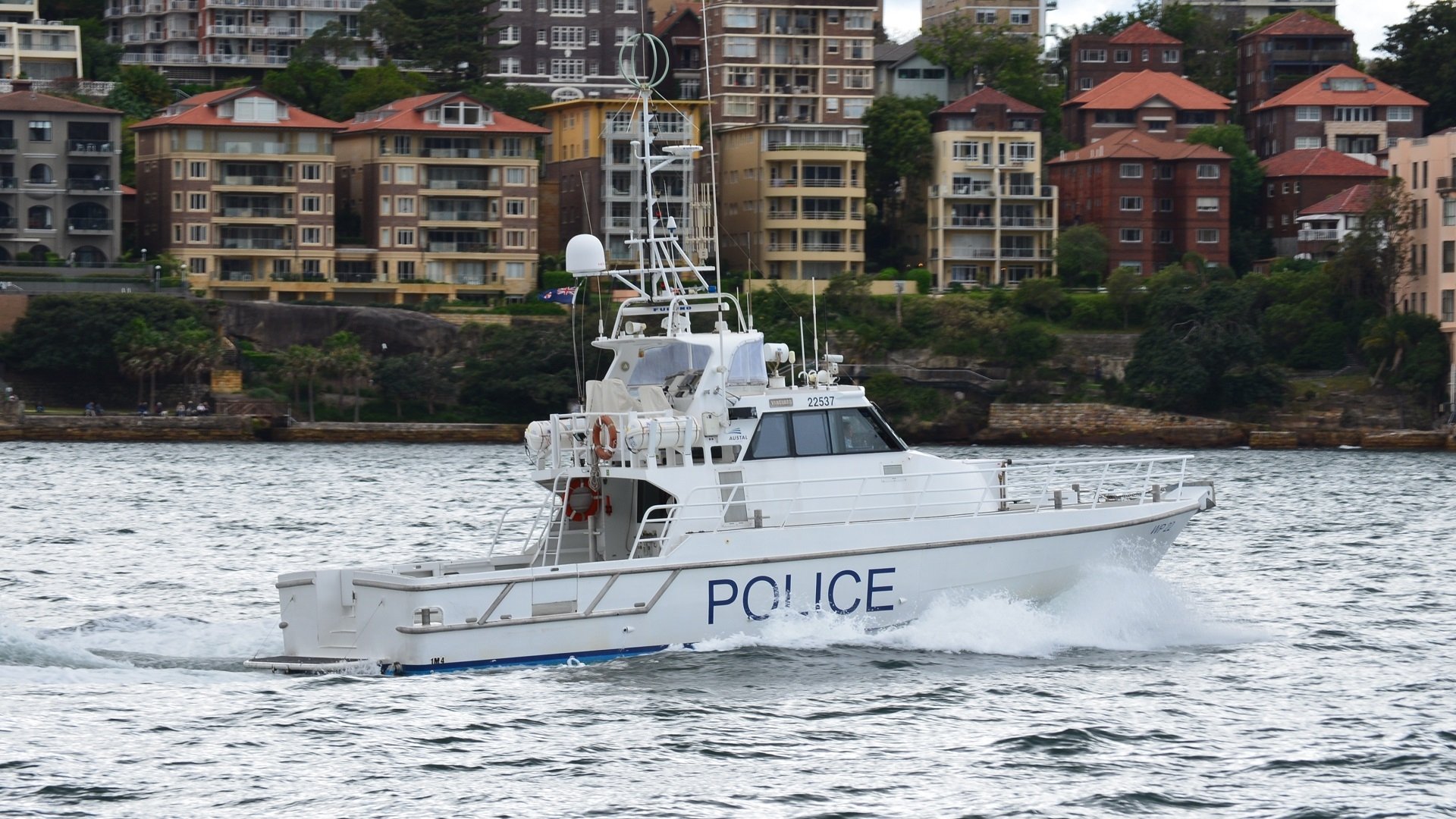 NSW Water Police WP22 22537 Vanguard On Sydney Harbour by lonewolf6738