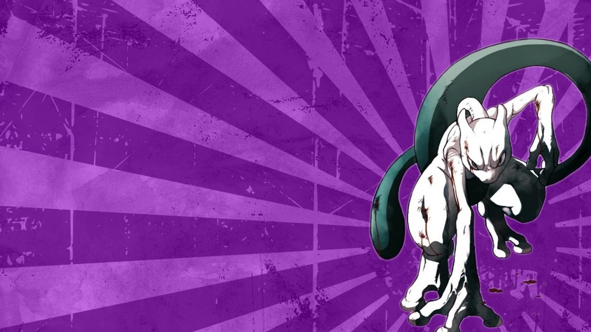 Epic Pokémon HD Wallpaper: Mewtwo's Power Unleashed