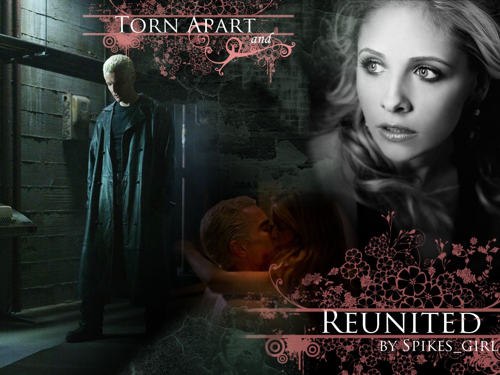 Buffy the Vampire Slayer HD Wallpaper – Reunited Moments in Darkness