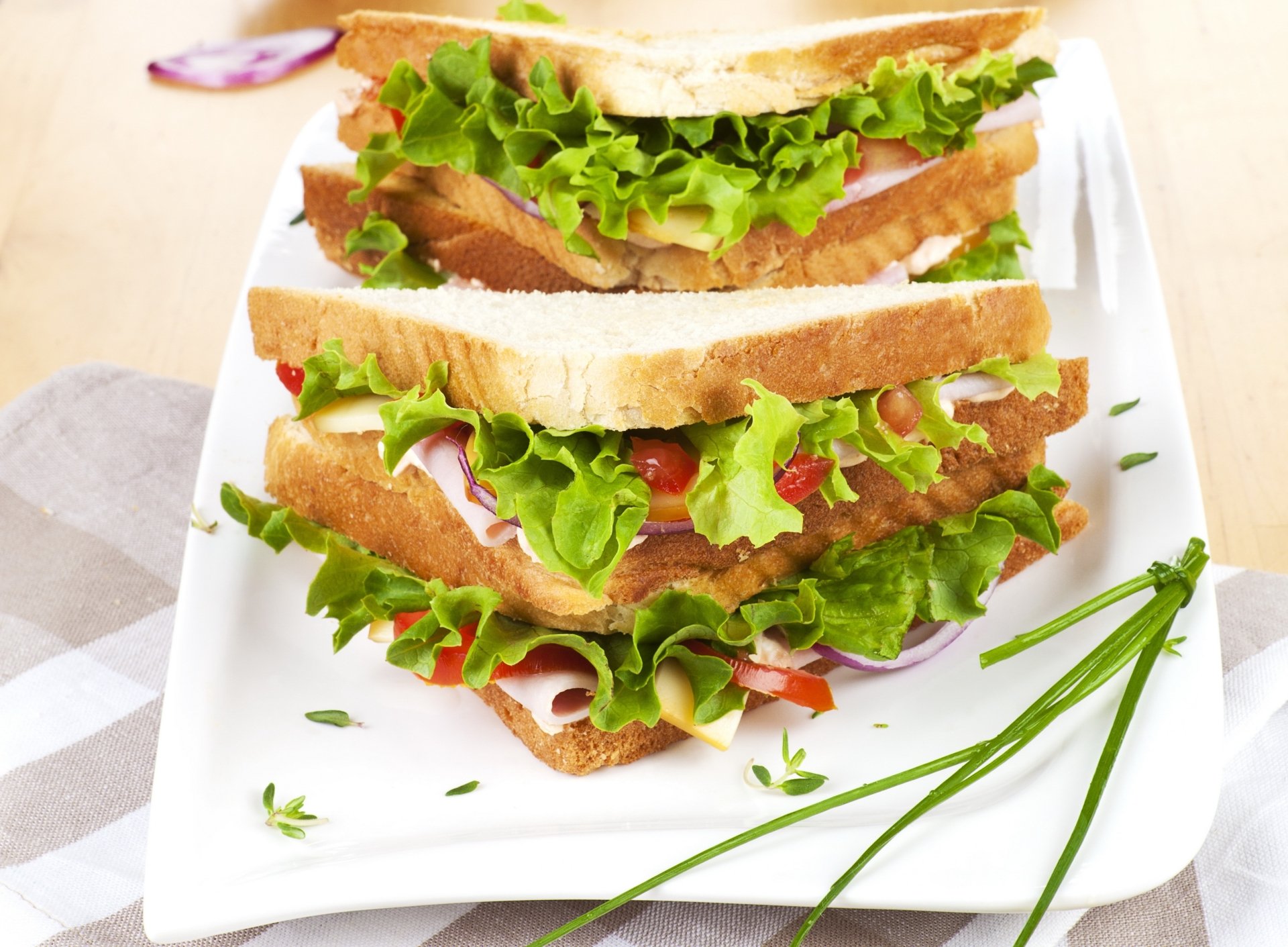 Sandwich Symphony — 2K Quad HD Food Wallpaper | 3264x2398 | Wallpaper Abyss