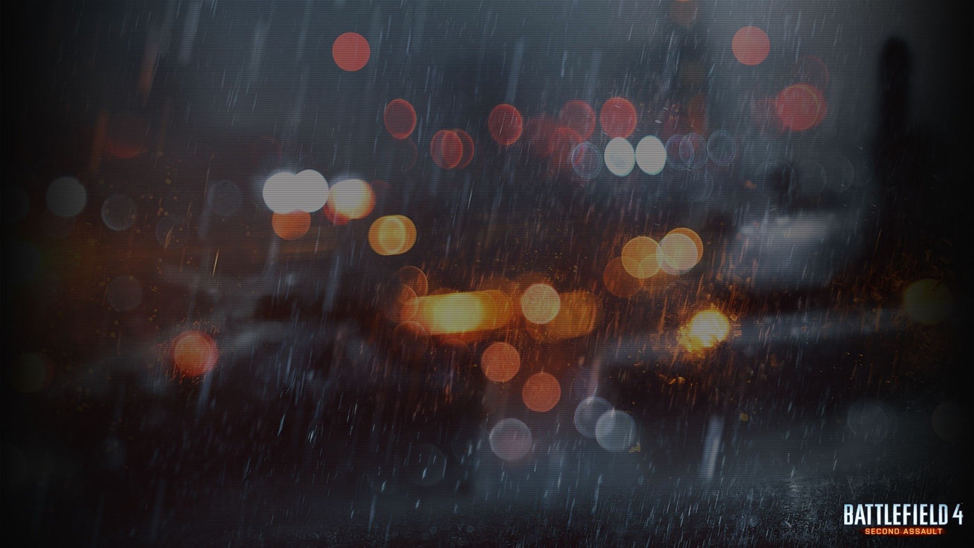 Battlefield 4 HD Wallpaper: Immersive Rainy Night Combat Scene