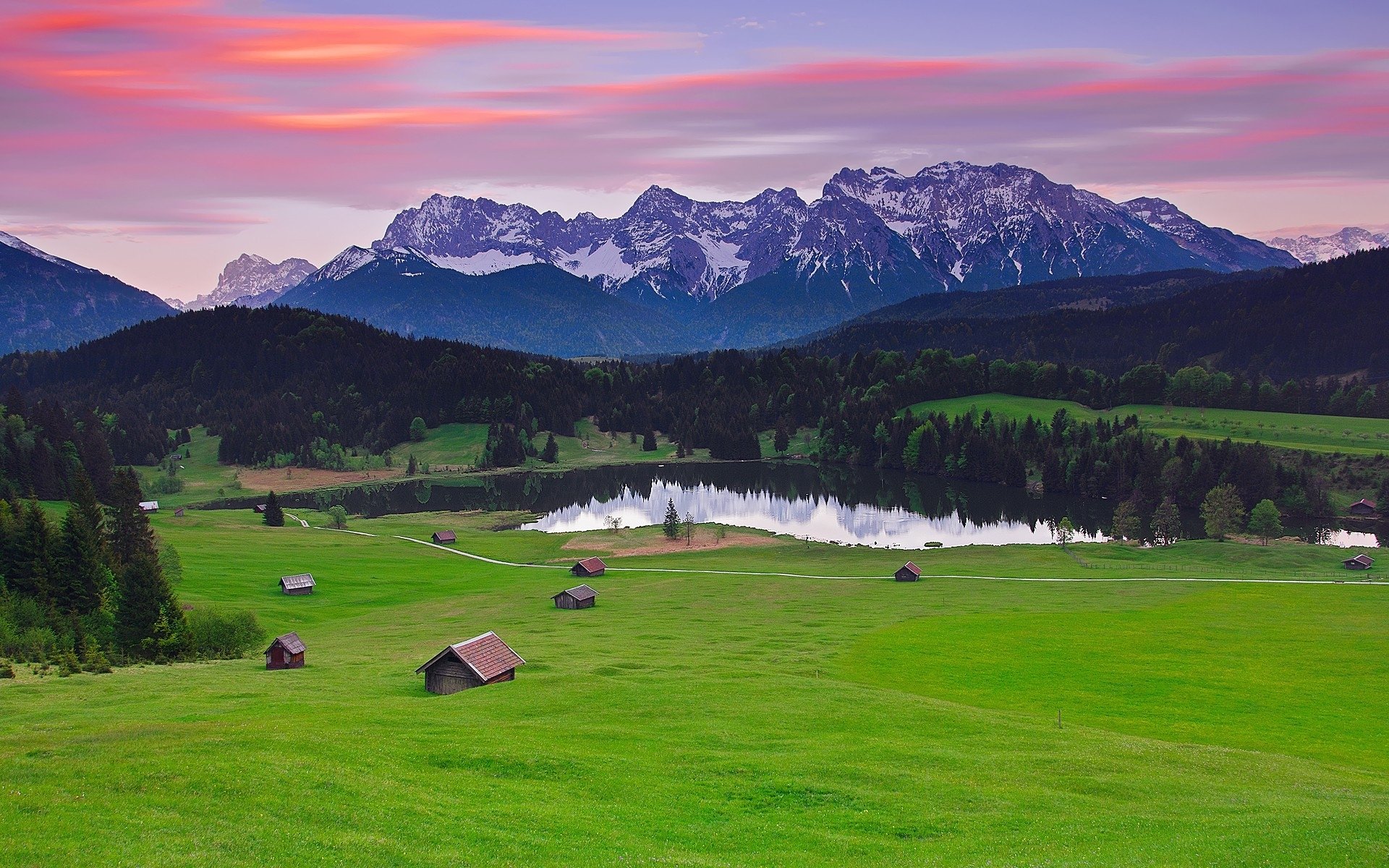 Serene Landscape in HD Wallpaper: Nature's Majestic Beauty | 1920x1200 ...
