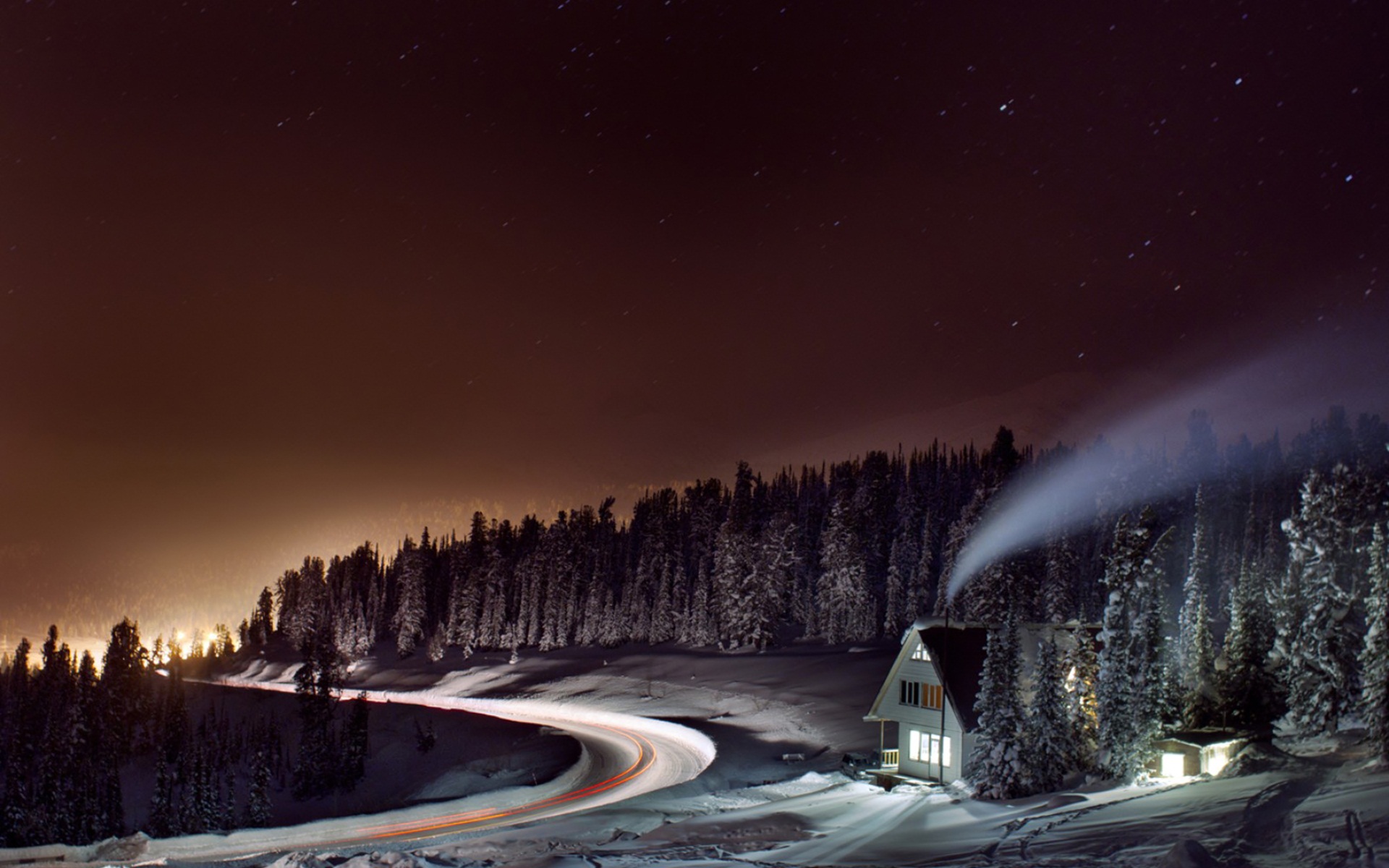 National Geographic Wallpaper Winter Serene Winter Landscape In Quebec