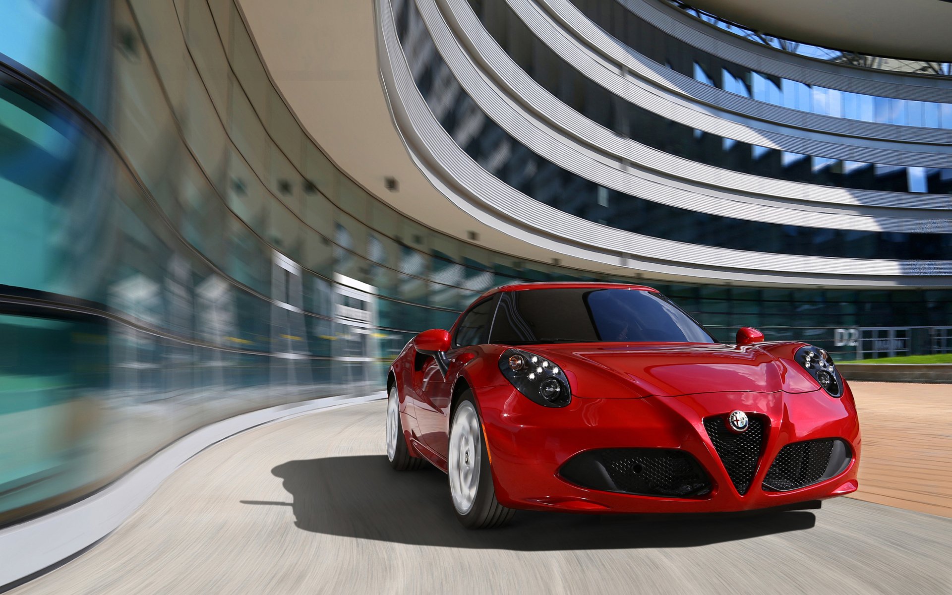 Download Alfa Romeo Vehicle Alfa Romeo 4C HD Wallpaper