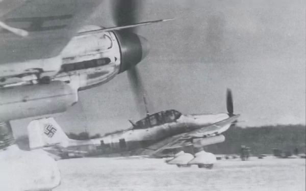 Download Airplane Aircraft Air Force Military Junkers Ju 87 HD Wallpaper