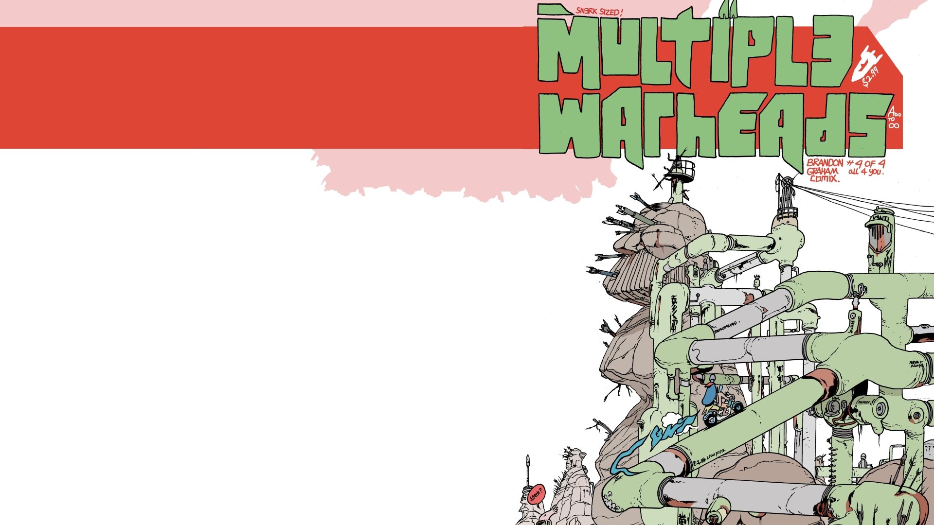 Download Comic Multiple Warheads 4k Ultra HD Wallpaper