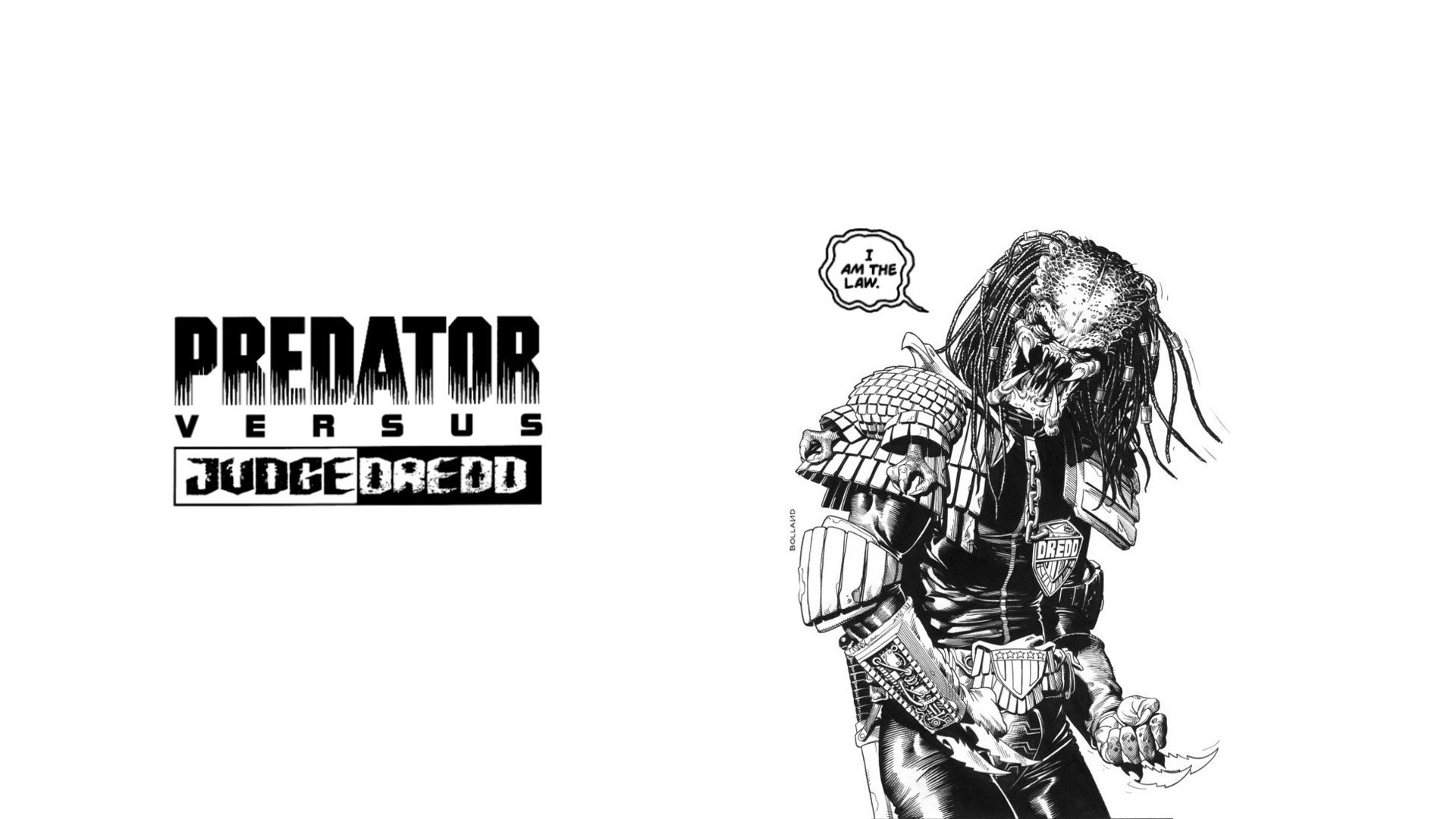 Predator Vs Judge Dredd Wallpapers