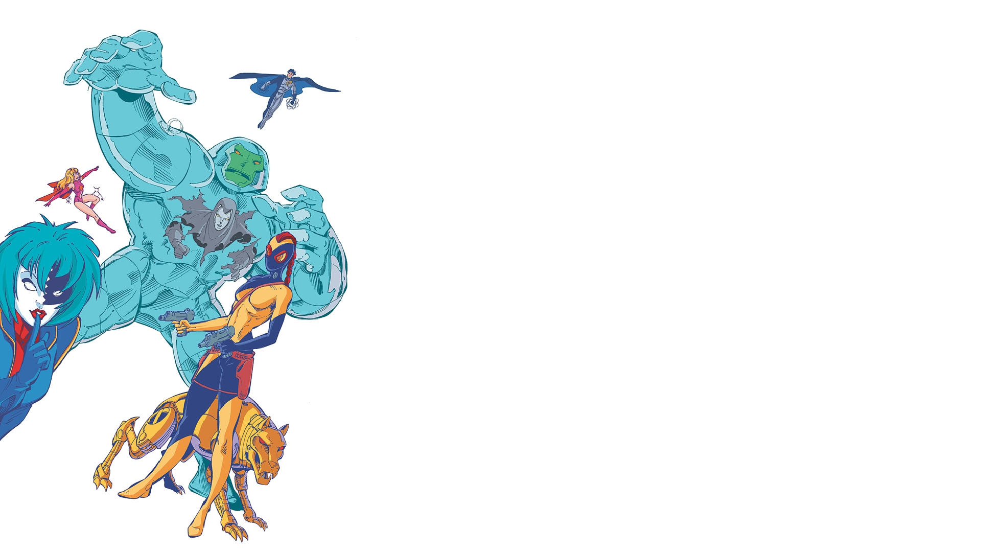 Download Comic Tangent Comics HD Wallpaper