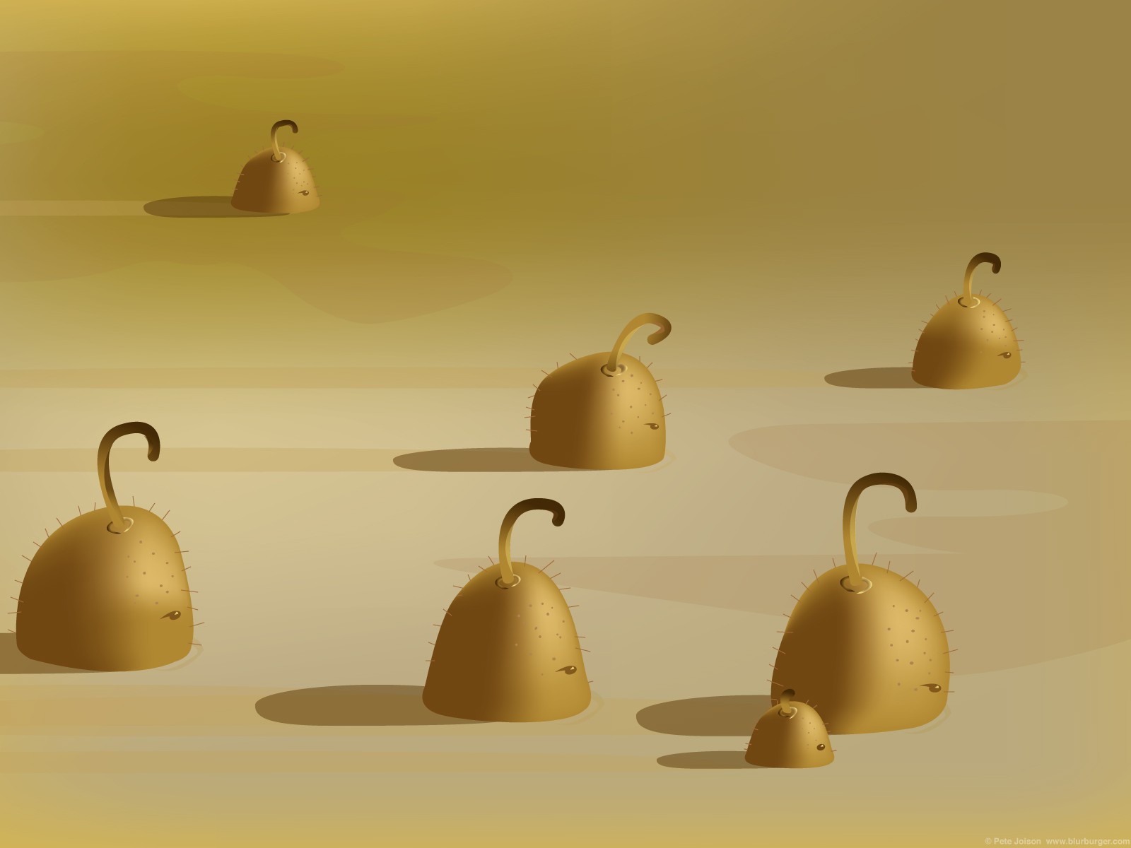 Download Artistic Blurburger Wallpaper