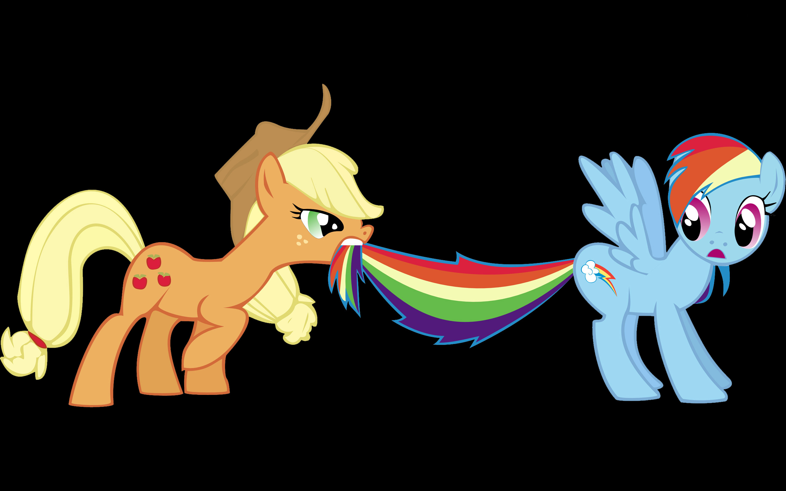 Download Vector Rainbow Dash Applejack (My Little Pony) My Little Pony ...