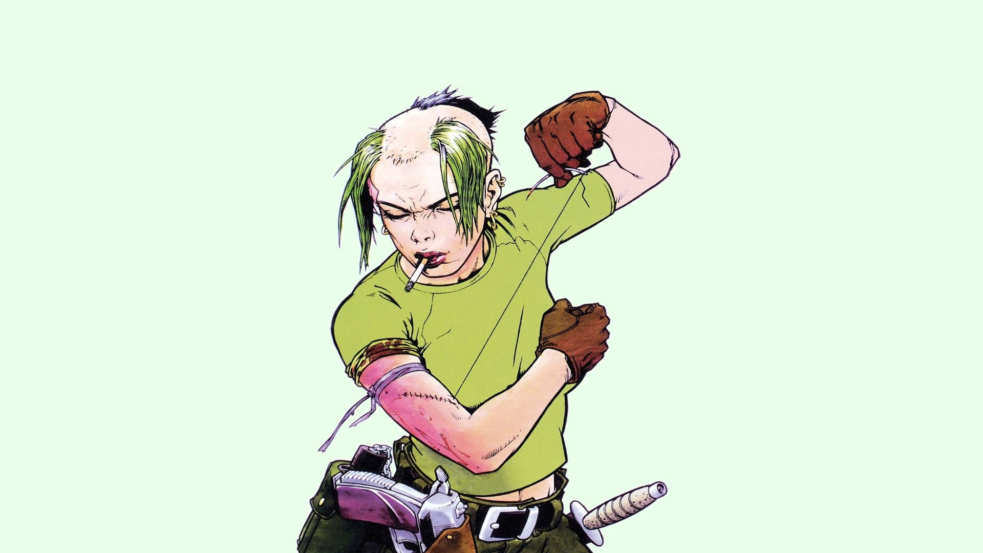 Download Comic Tank Girl HD Wallpaper