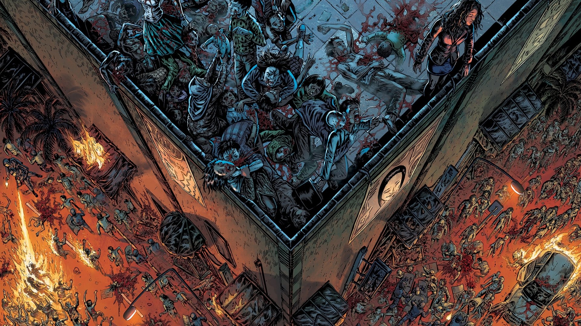 Download Comic The Extinction Parade HD Wallpaper