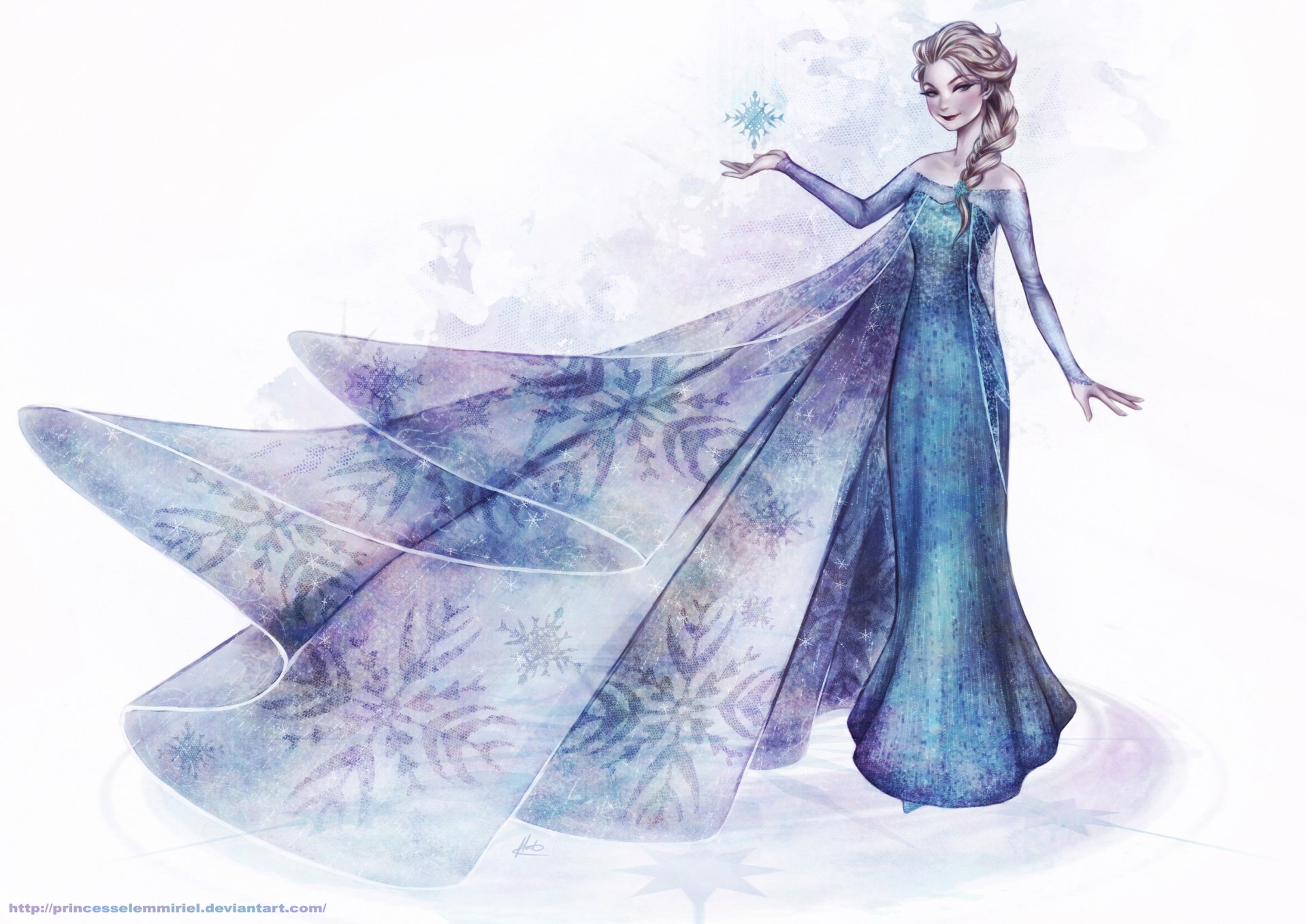 Download Snow Elsa (Frozen) Frozen (Movie) Movie Frozen HD Wallpaper by ...